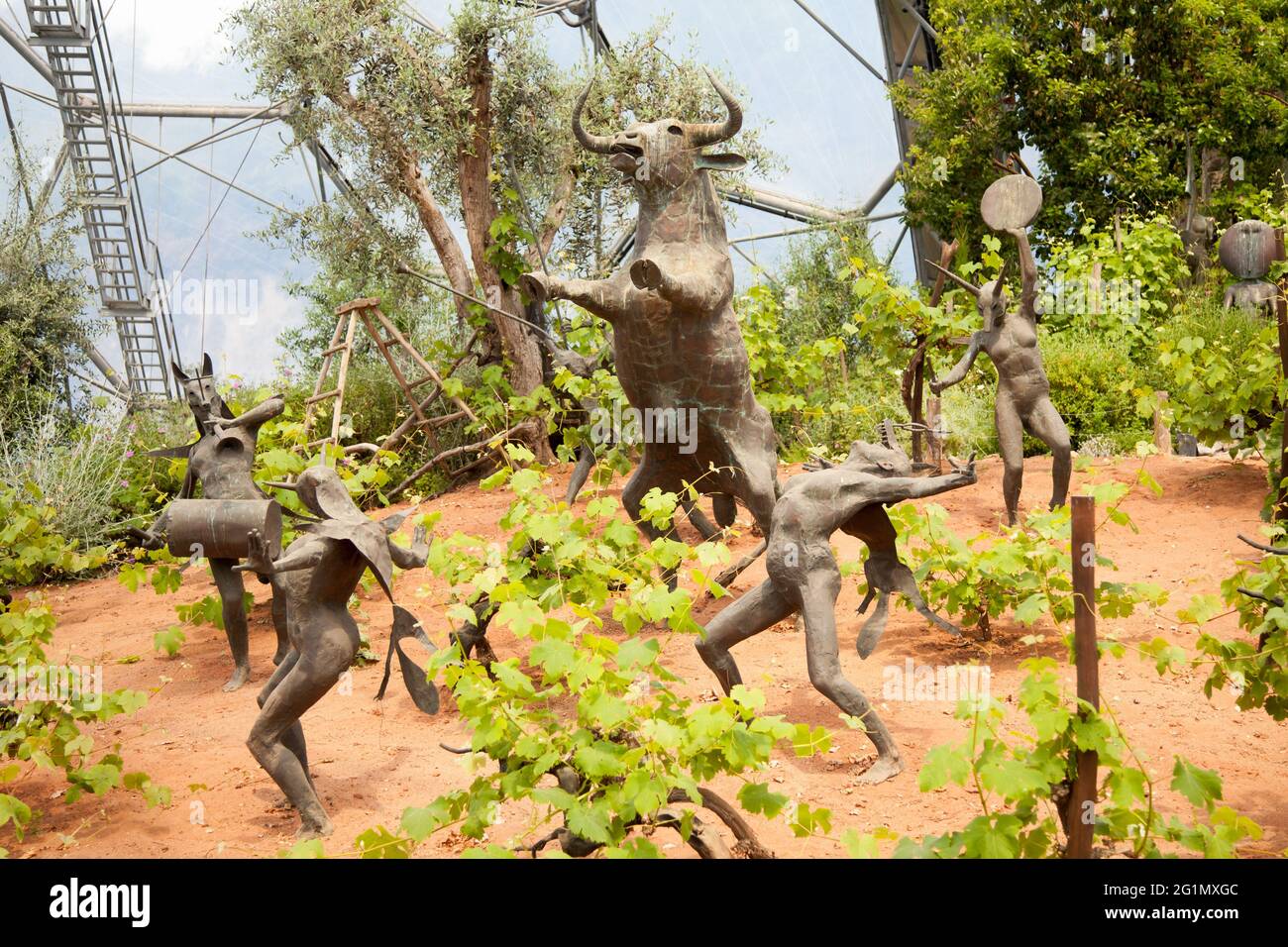 The Rites of Dionysus display by Tim Shaw at The Eden Project ...