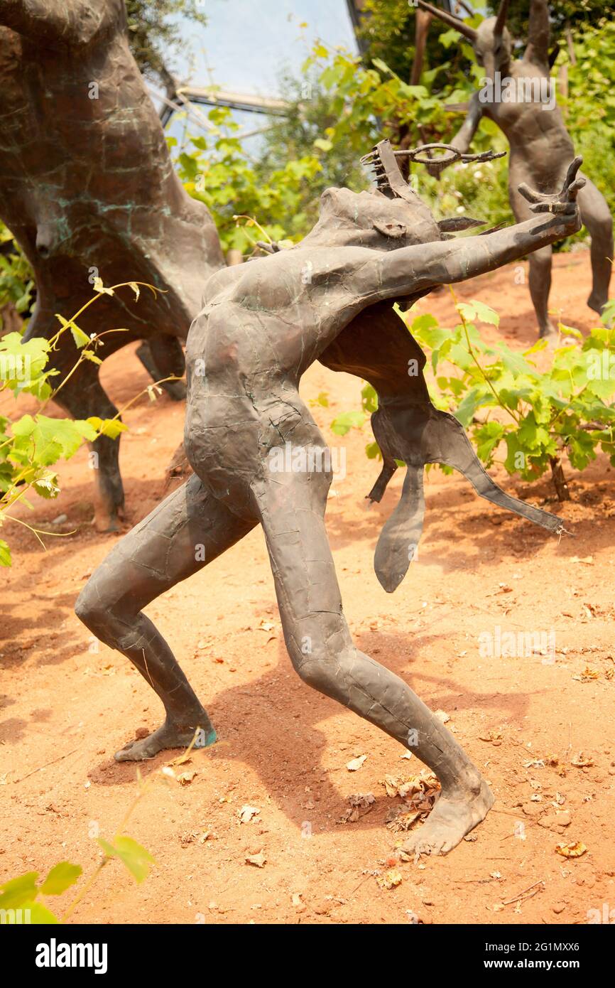 The Rites of Dionysus display by Tim Shaw at The Eden Project ...