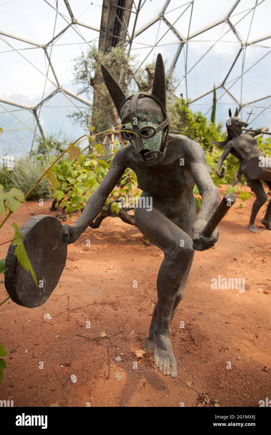 The Rites of Dionysus display by Tim Shaw at The Eden Project ...