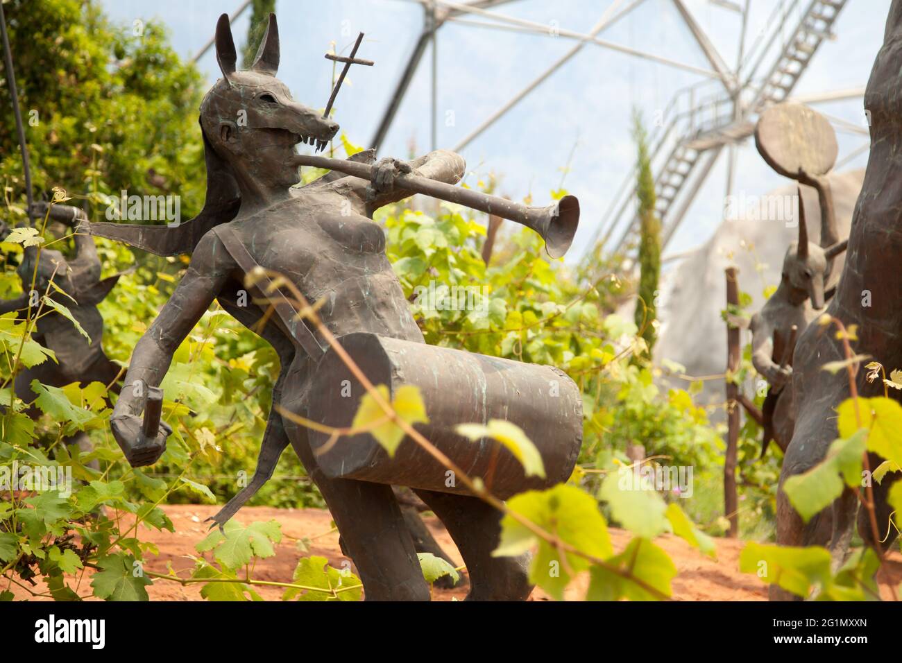 The Rites of Dionysus display by Tim Shaw at The Eden Project ...