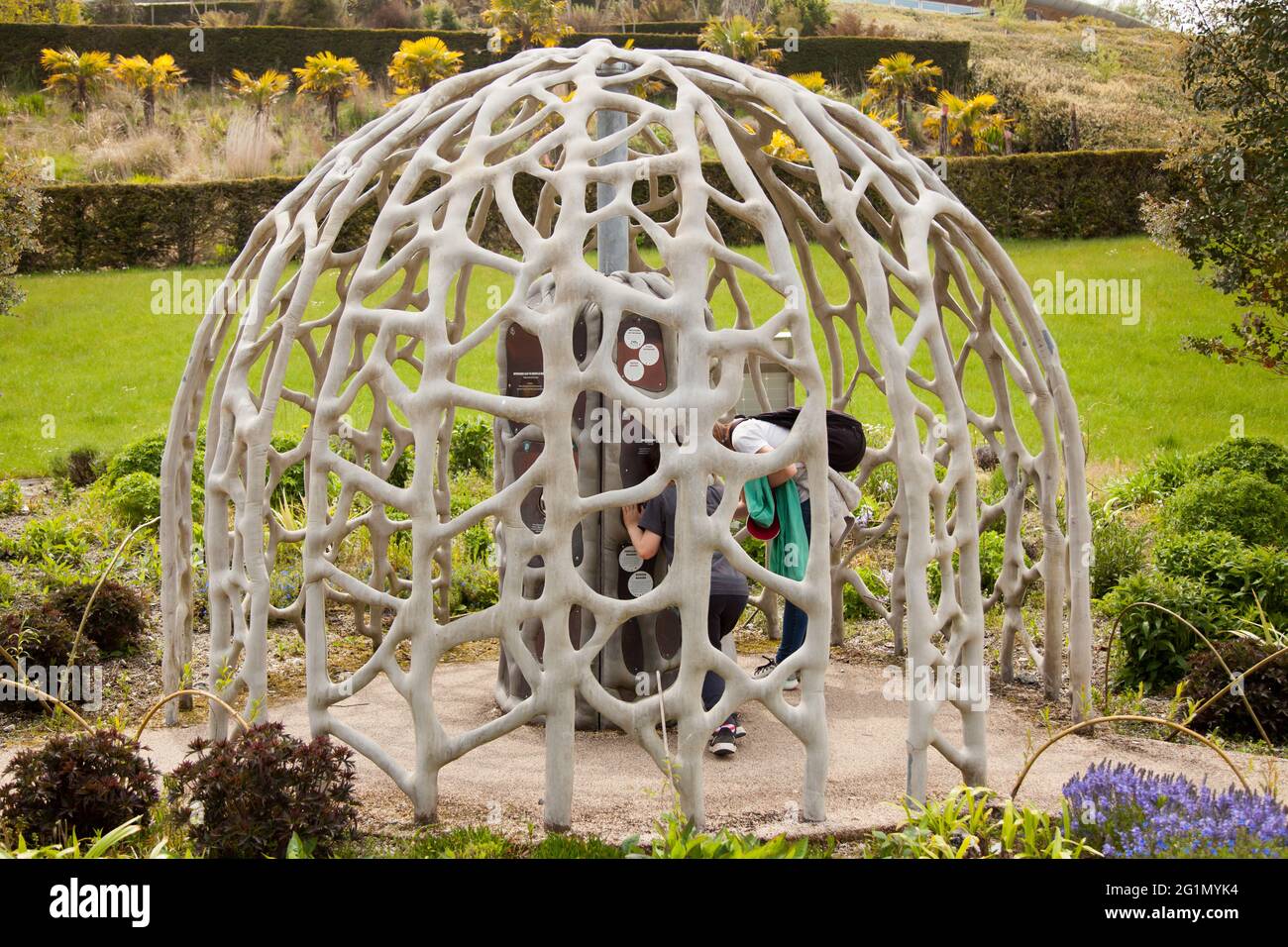 Invisible Worlds 'Soil' display at Eden Project Botanical garden in ...