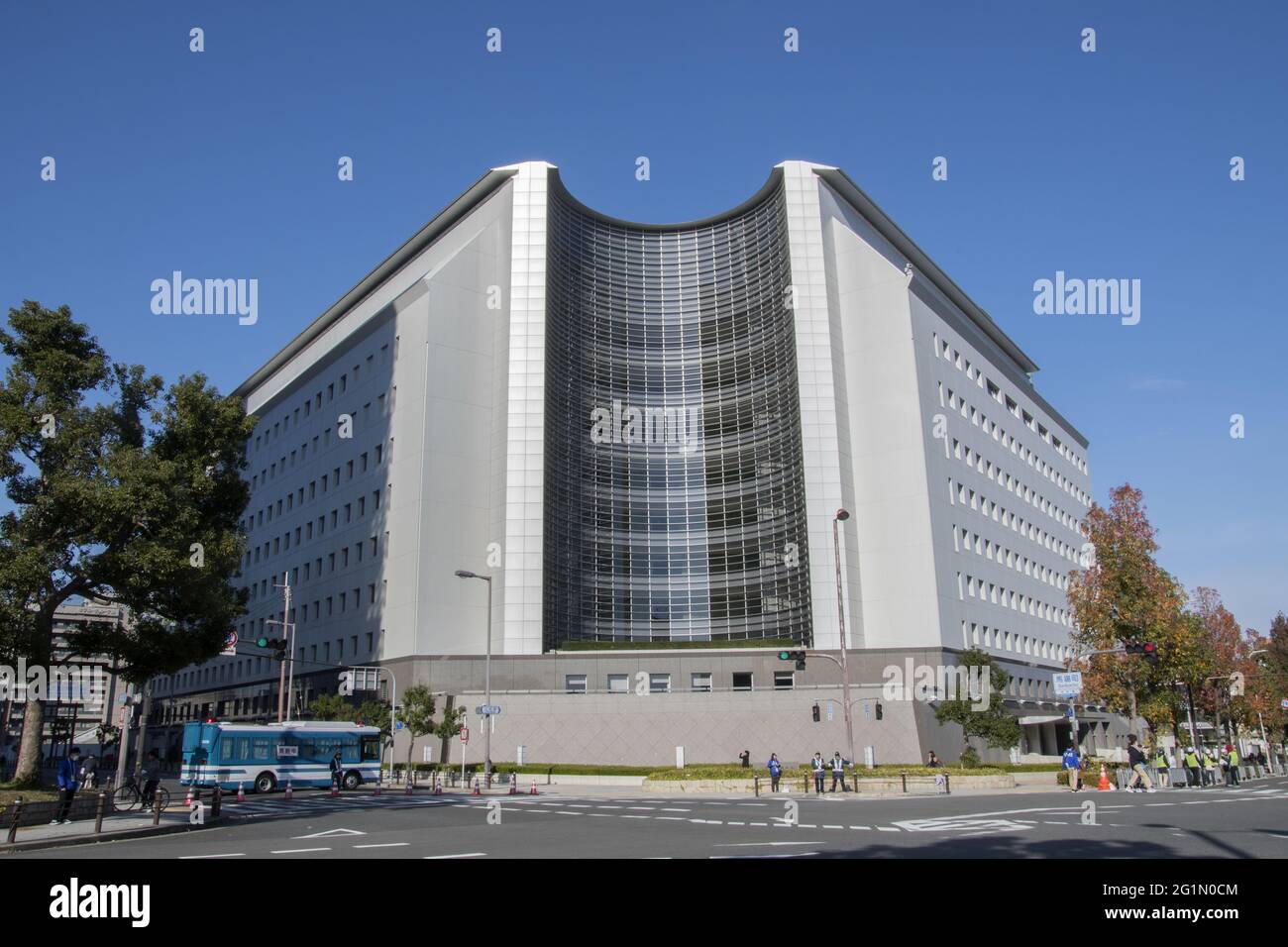 Osaka prefectural police headquarters hi-res stock photography and ...
