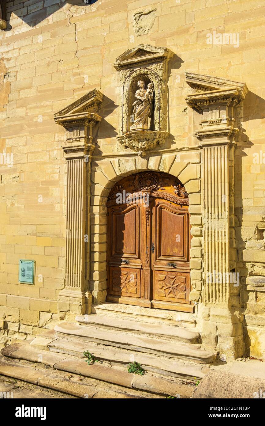 France, Drome, Crest, city of Drome Proven ale, 17th century Visitation ...