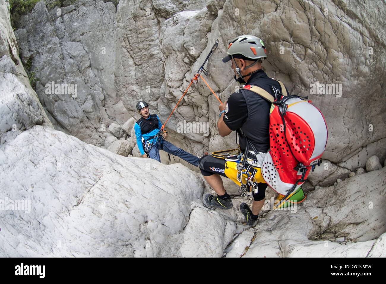 People climbing rigging hi-res stock photography and images - Alamy