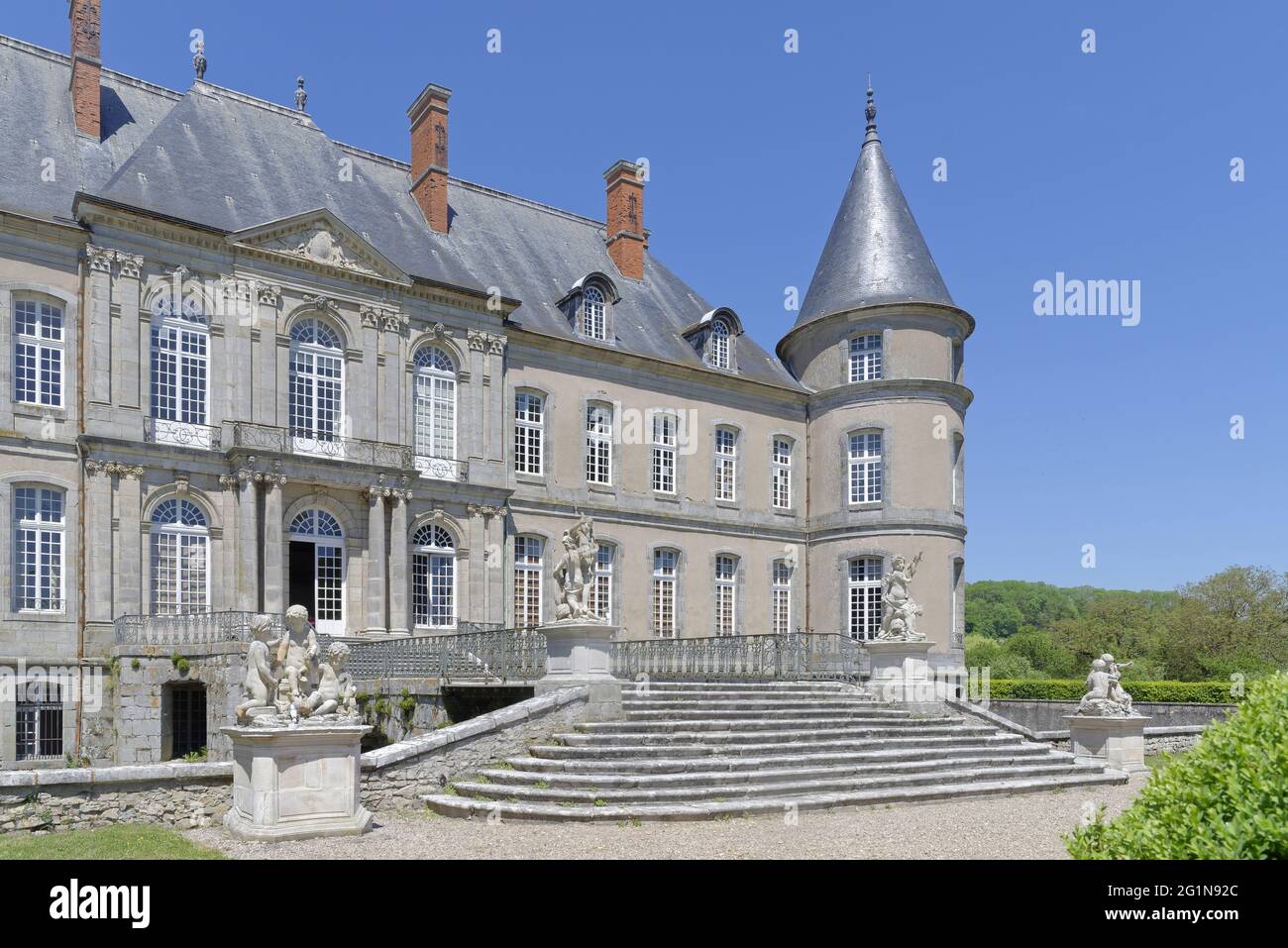 France, Meurthe et Moselle, Haroue, castle of Craon by architect ...