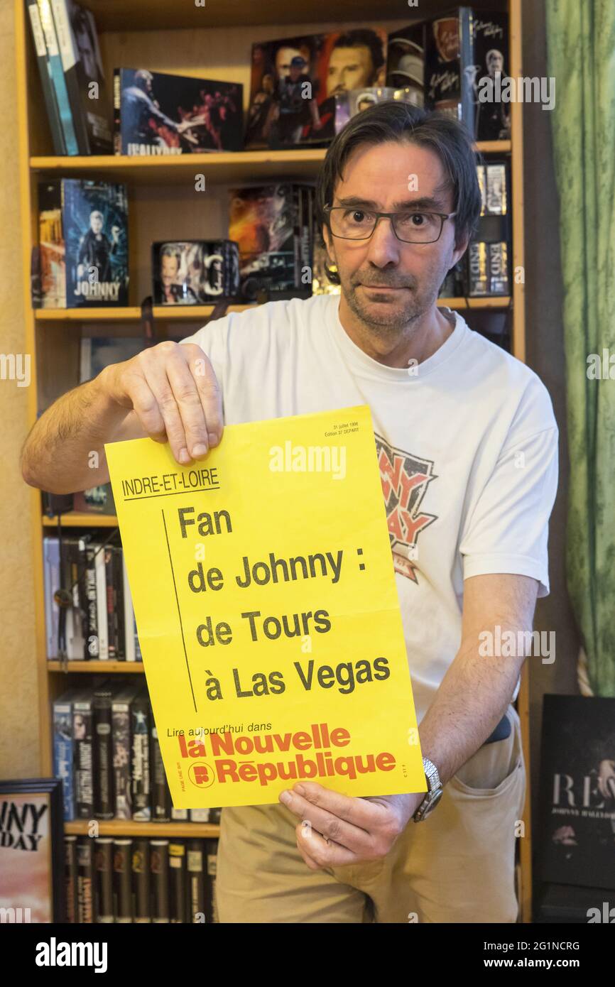 France, Indre et Loire, Tours, Pascal, Johnny fan, story and contact on ...