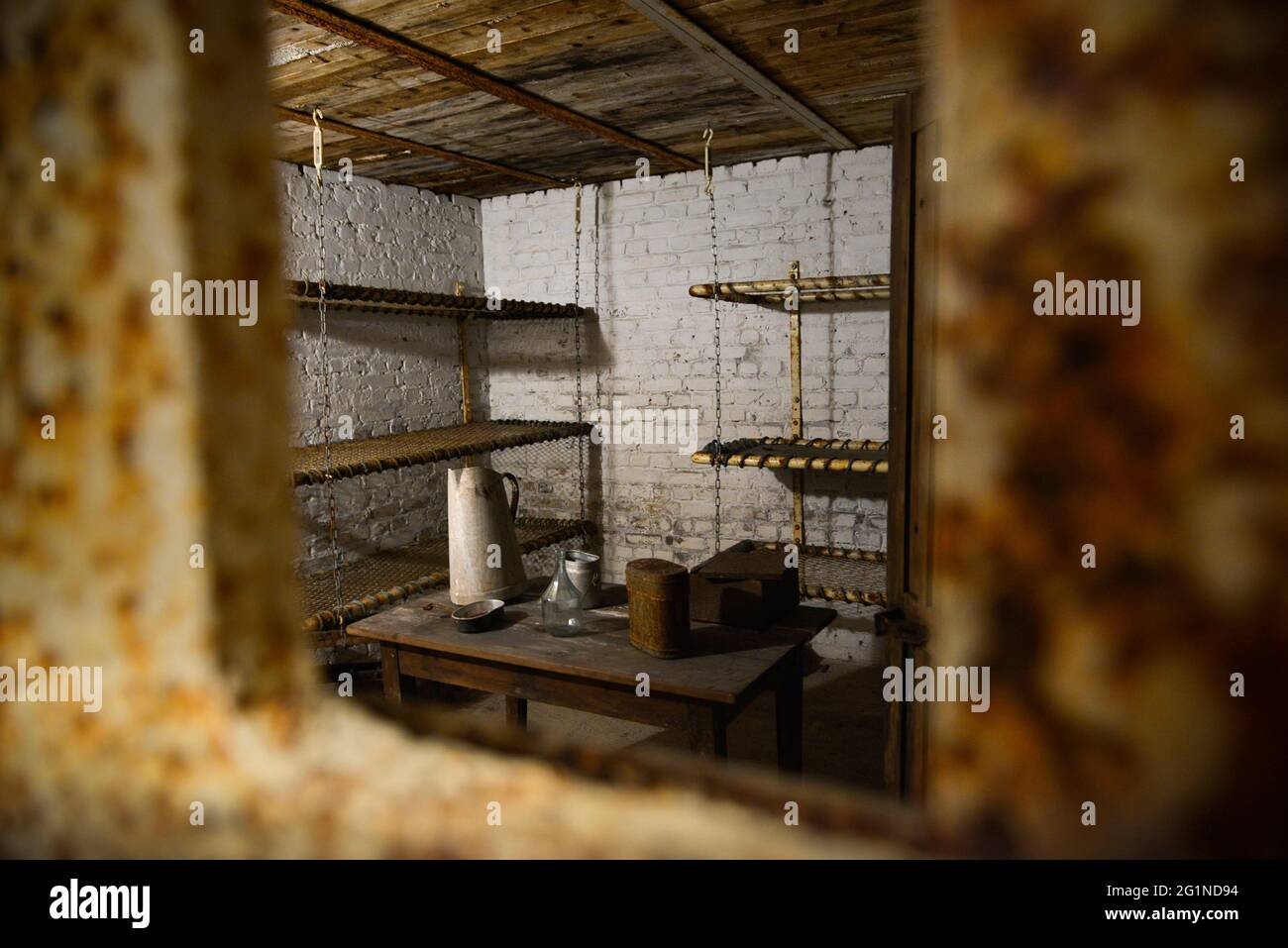 German bunker interior ww2 hi-res stock photography and images - Alamy