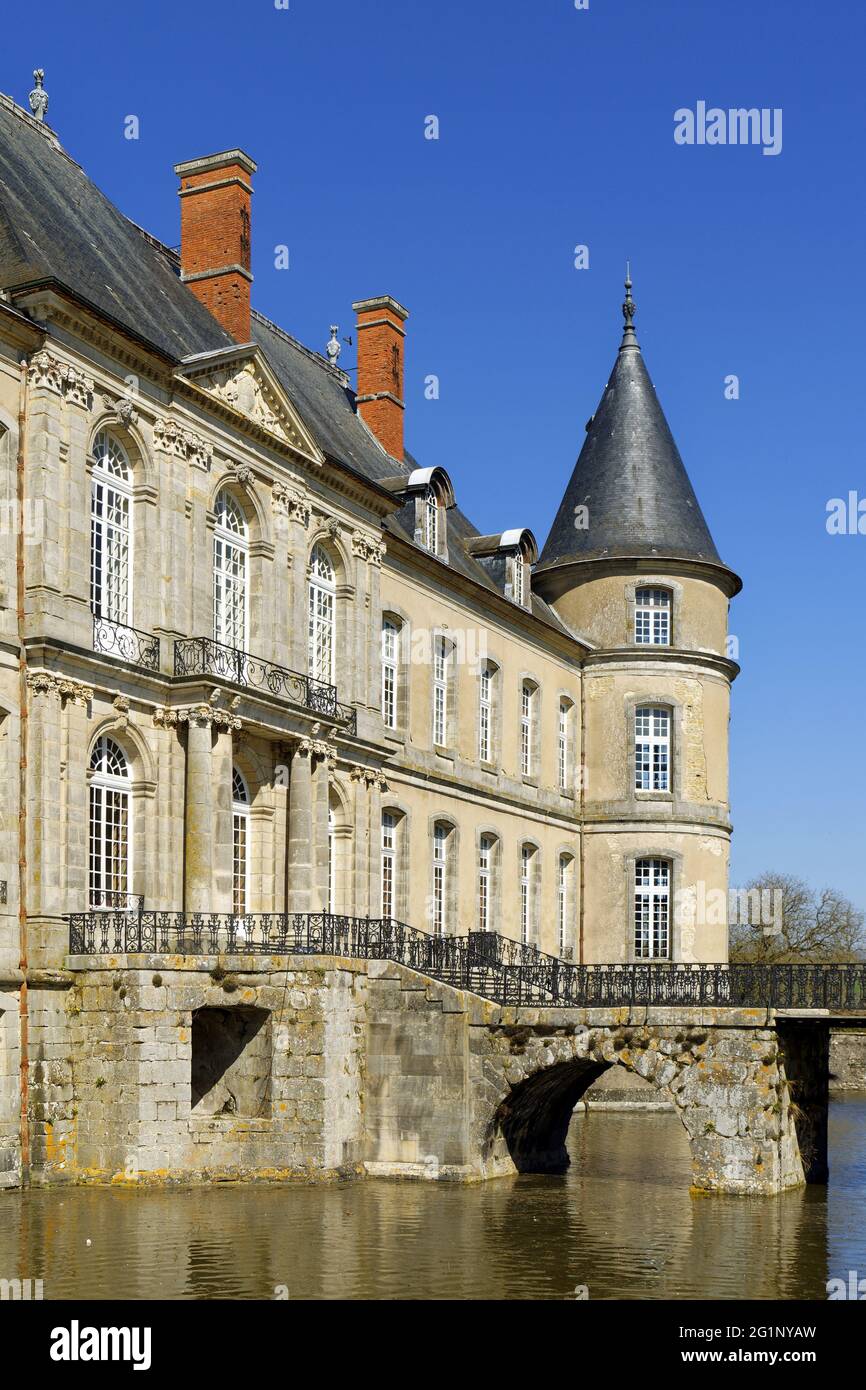 France, Meurthe et Moselle, Haroue, castle of Craon also named castle ...