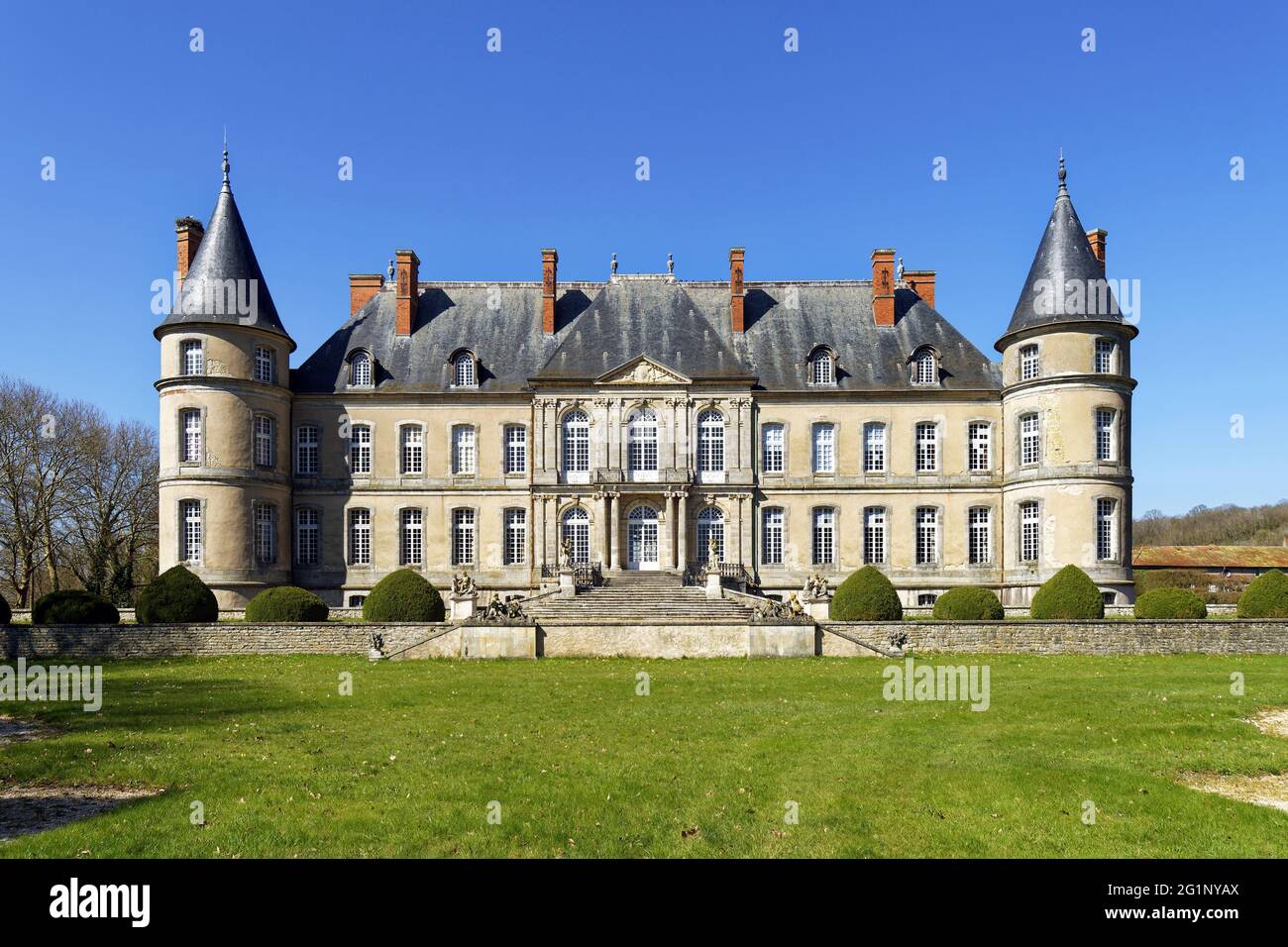 France, Meurthe et Moselle, Haroue, castle of Craon also named castle ...