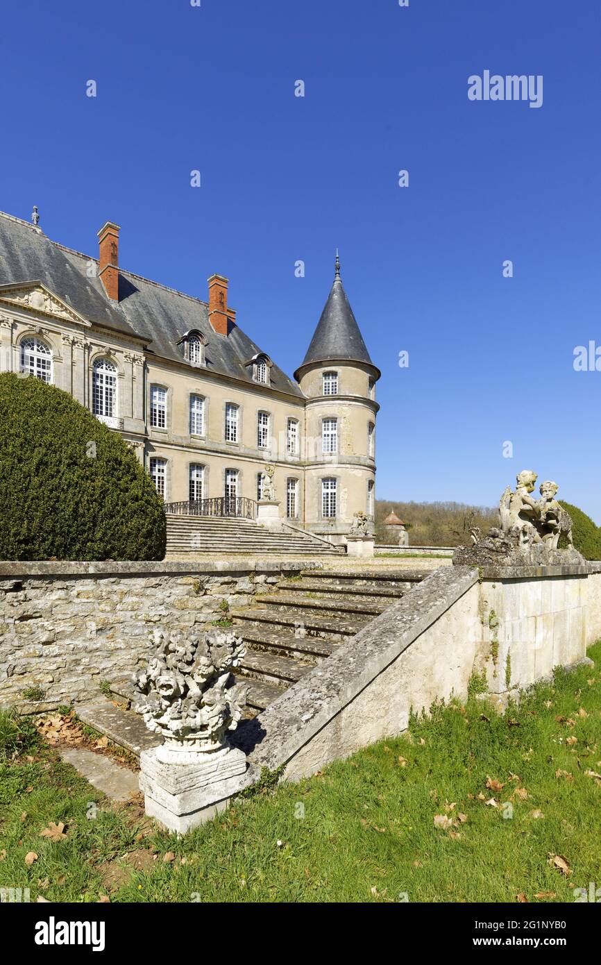 France, Meurthe et Moselle, Haroue, castle of Craon also named castle ...