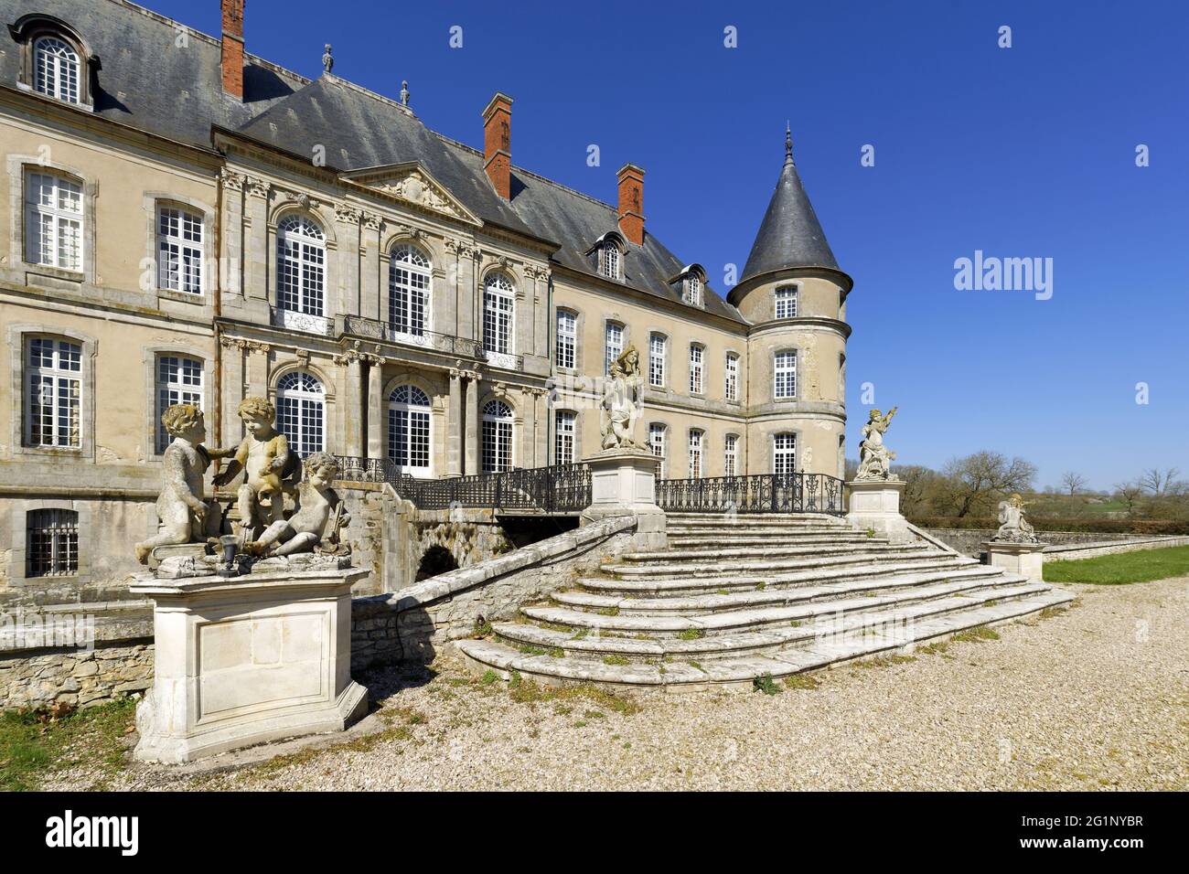 France, Meurthe et Moselle, Haroue, castle of Craon also named castle ...