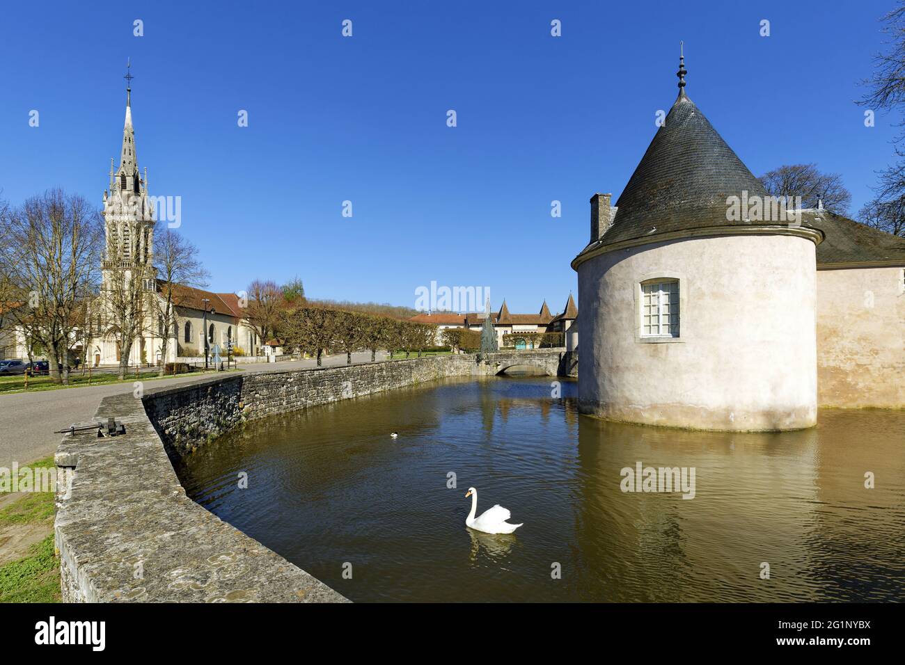 France, Meurthe et Moselle, Haroue, castle of Craon also named castle ...