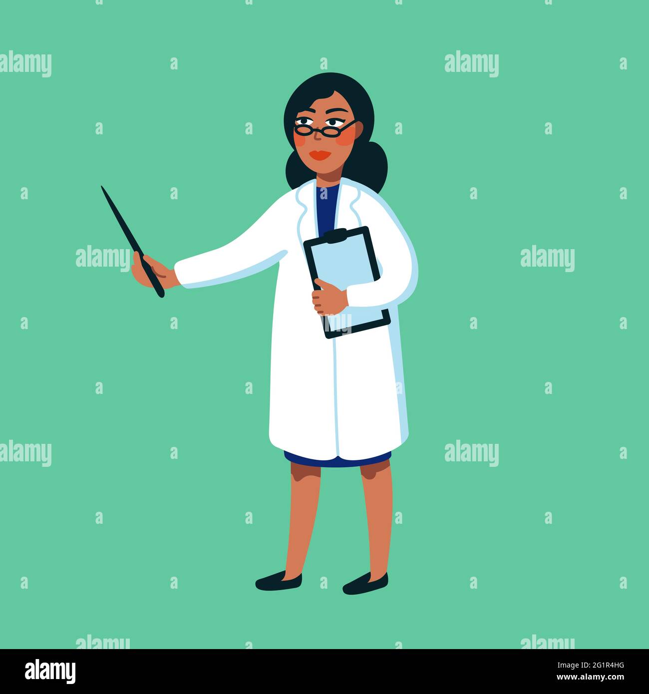 Female Scientist Cartoon High Resolution Stock Photography and Images ...