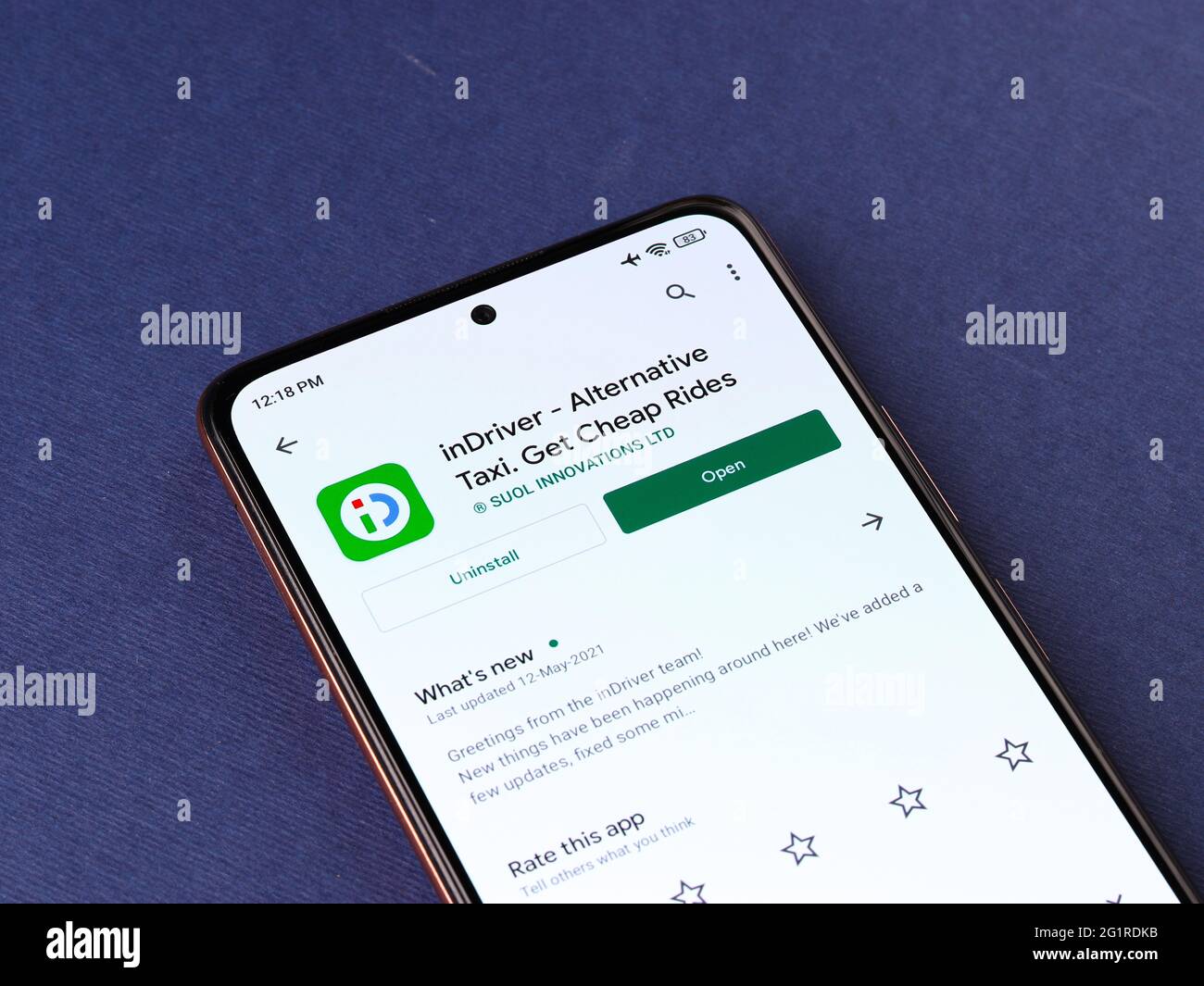 Indriver app hi-res stock photography and images - Alamy