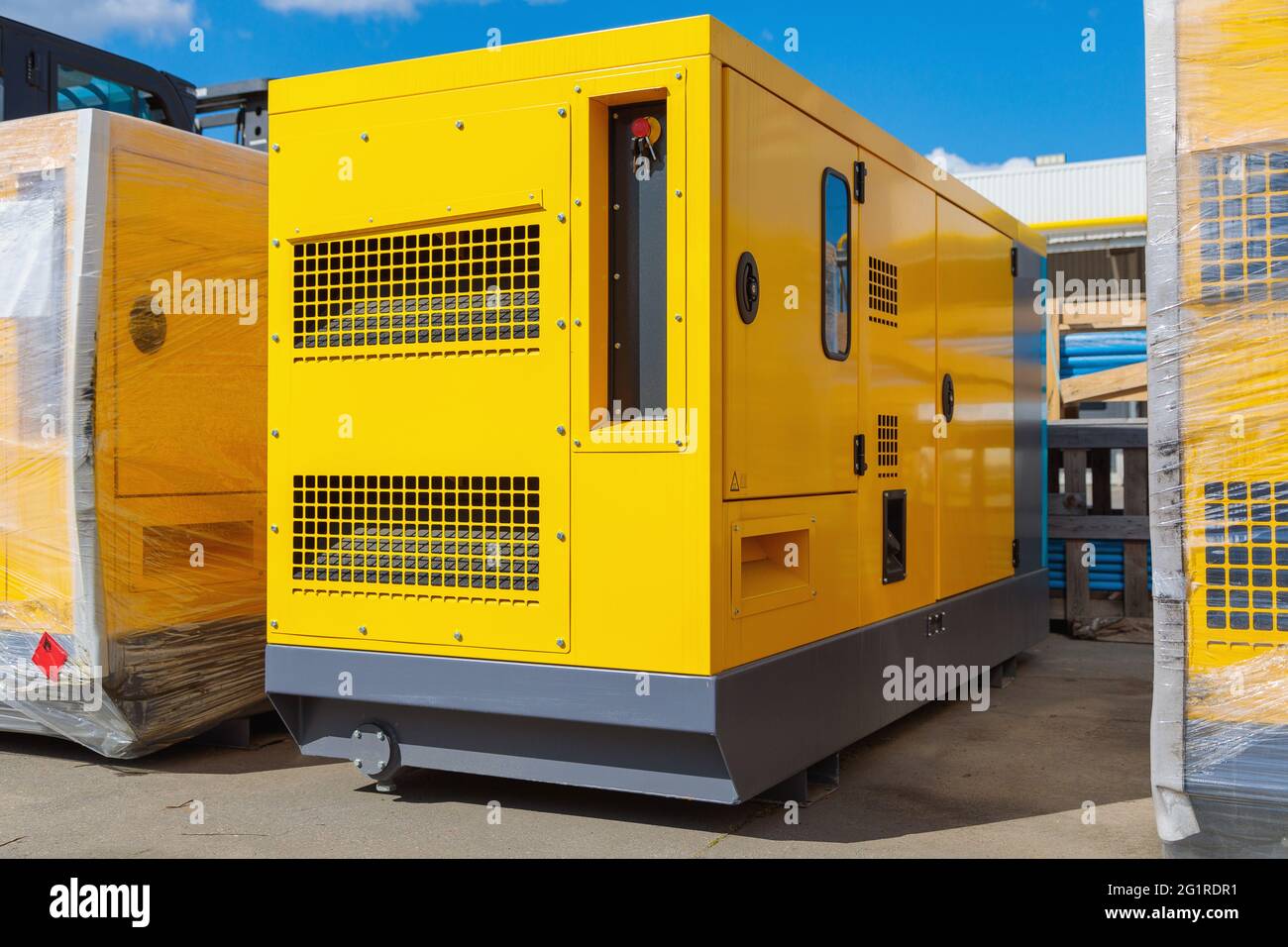 Diesel generator for general construction works and emergency services ...