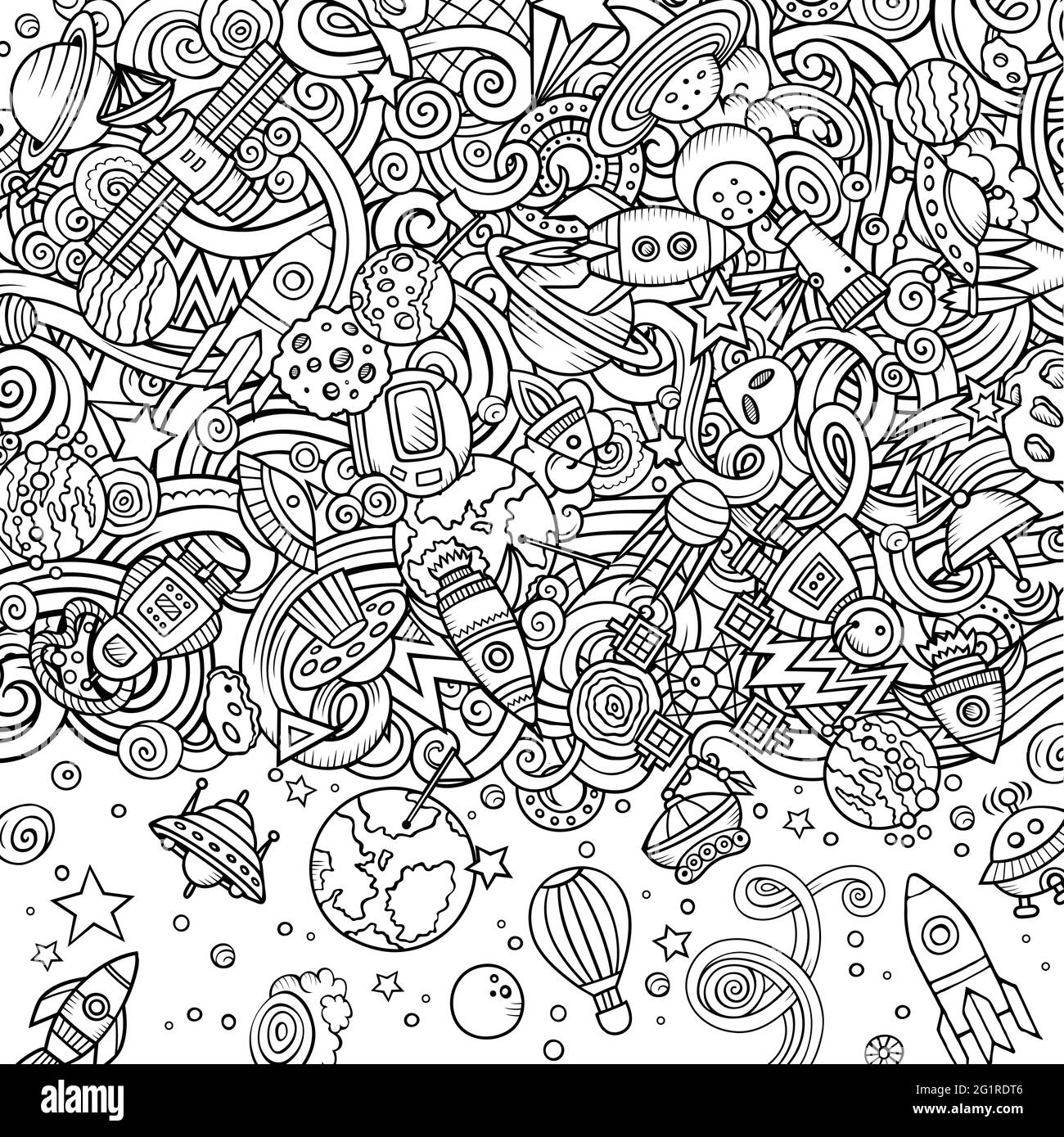 Space shuttle sketch High Resolution Stock Photography and Images - Alamy