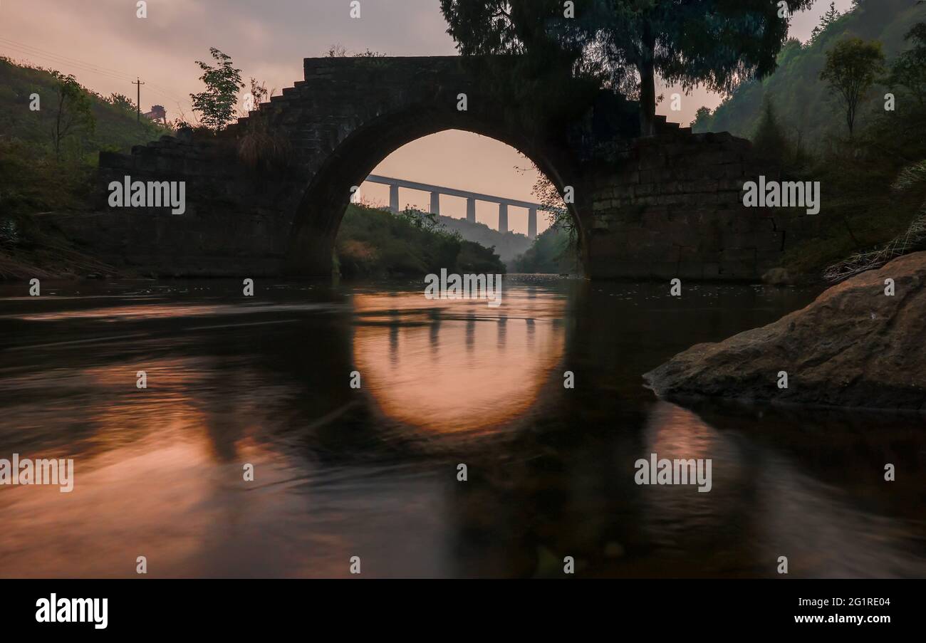 Dushan, China's Guizhou Province. 1st Apr, 2021. The Mengjia ancient ...