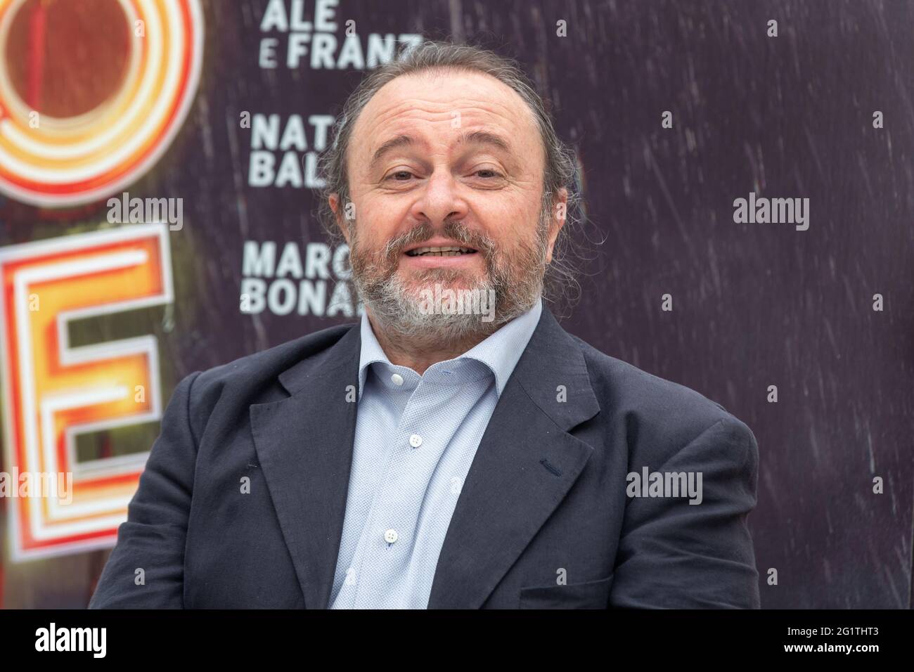 Italian actor Natalino Balasso during photocall of Italian film ...