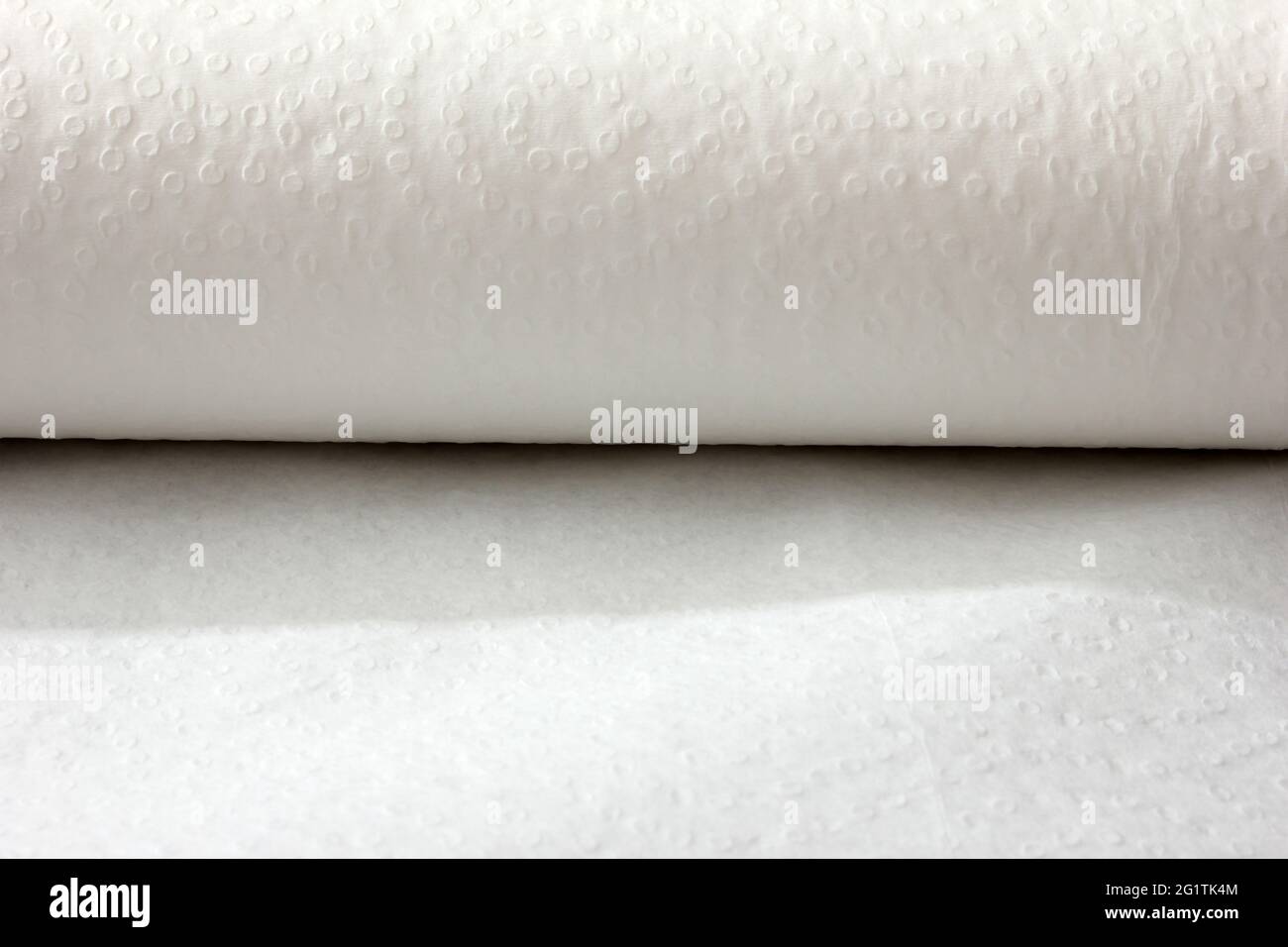 White roll paper towel background texture Stock Photo - Alamy