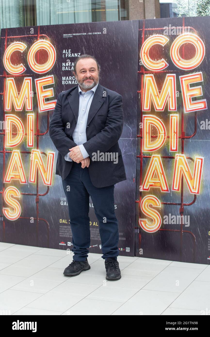 Italian actor Natalino Balasso during photocall of Italian film ...