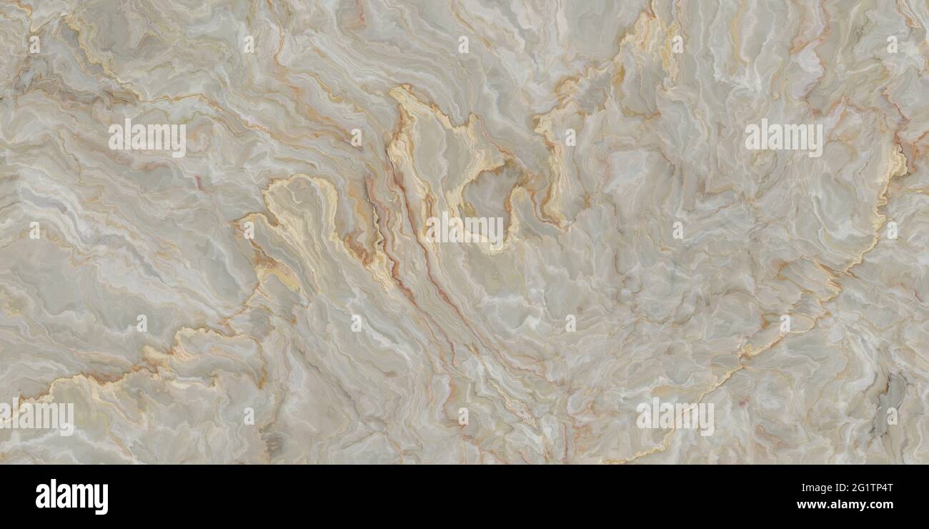 Gray and gold marble pattern. Abstract texture and background. 2D ...