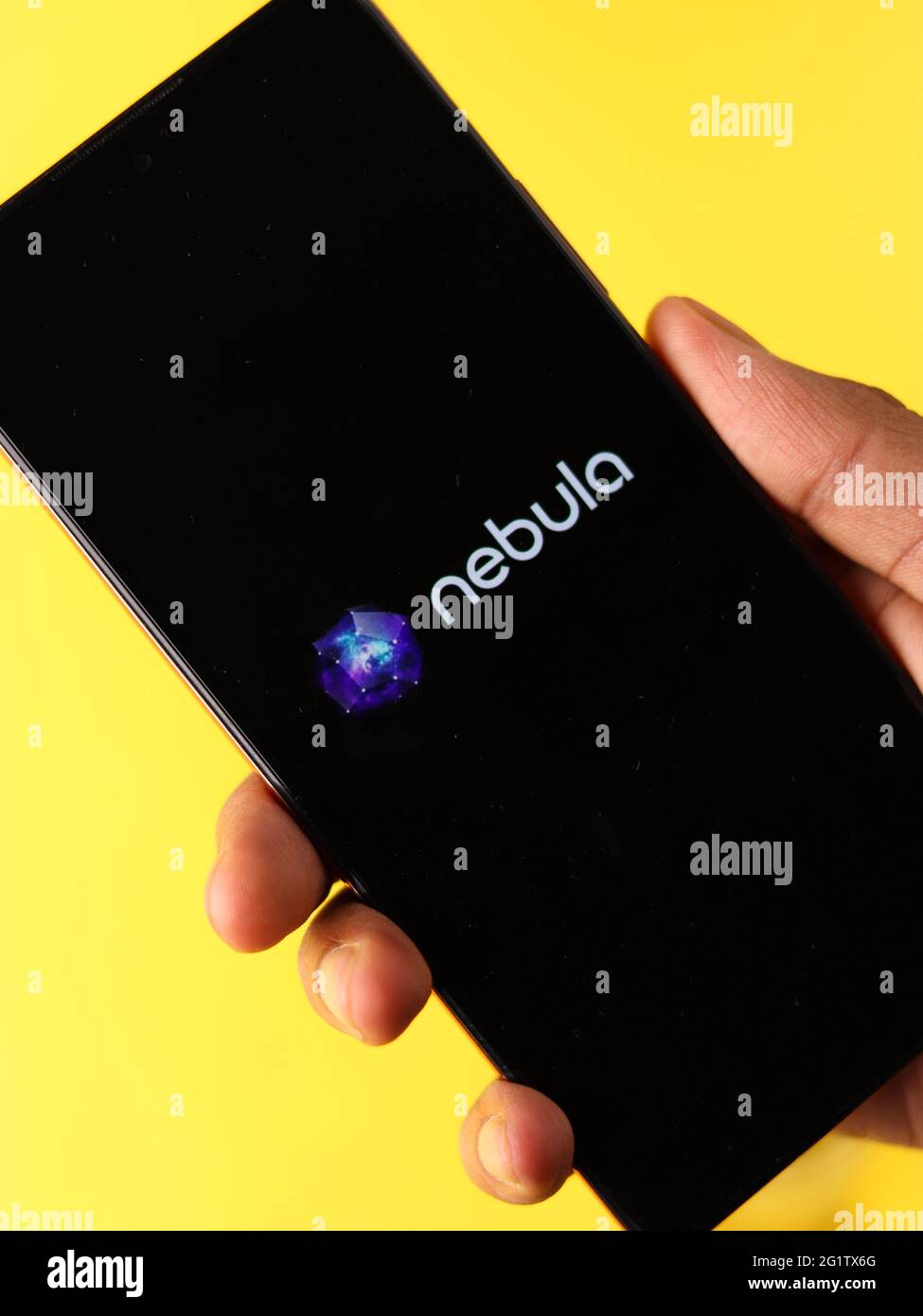 Nebula logo hi-res stock photography and images - Alamy