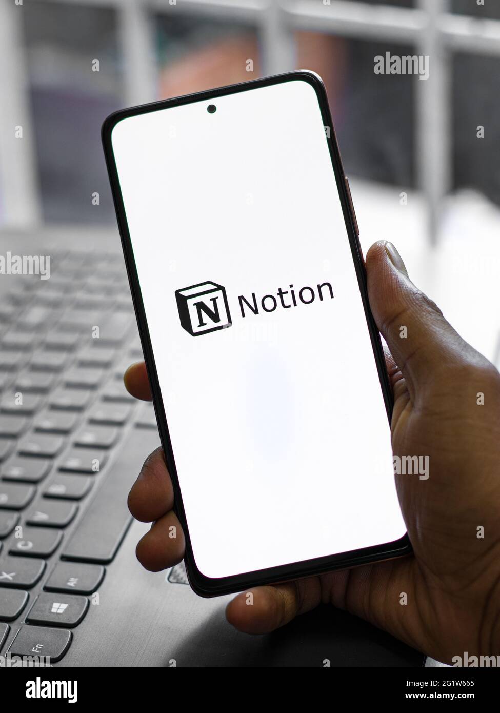 Notion notes app hi-res stock photography and images - Alamy
