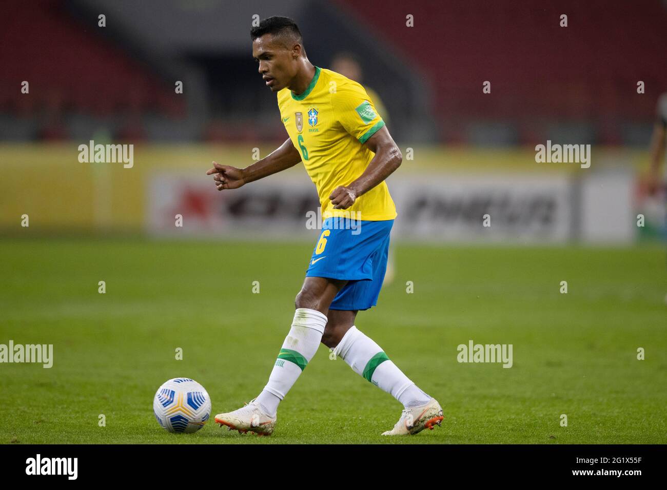 04th June 2021; Beira-Rio Stadium, Porto Alegre, Brazil; Qatar 2022 ...