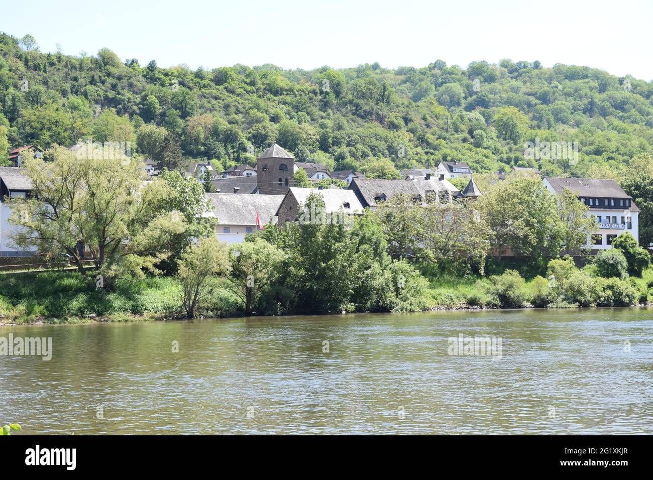 Mosel between Dieblich and Kobern-Gondorf Stock Photo - Alamy