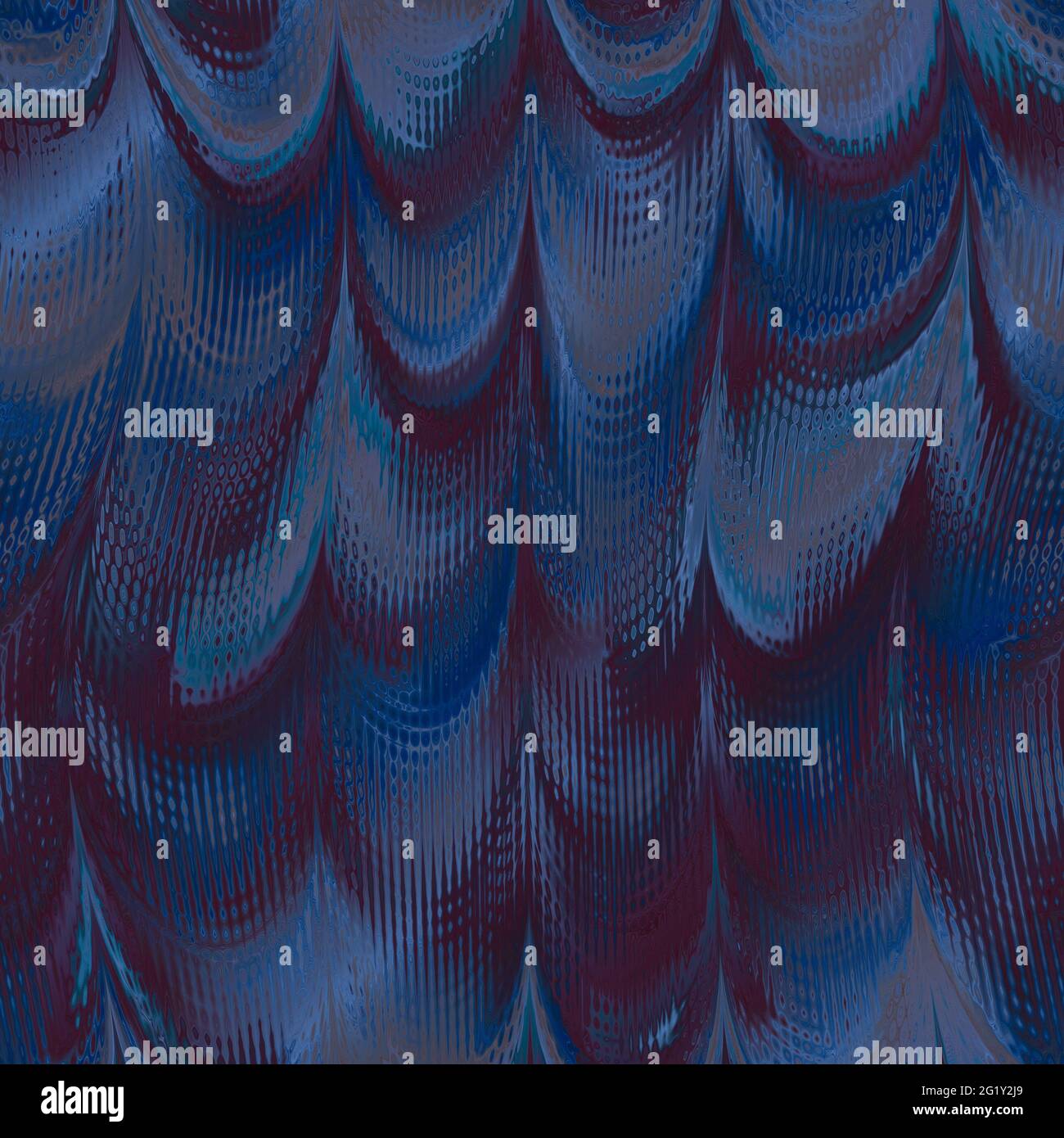 Artistic illustration of Mother of Pearl wavy pattern. Iridescent ...