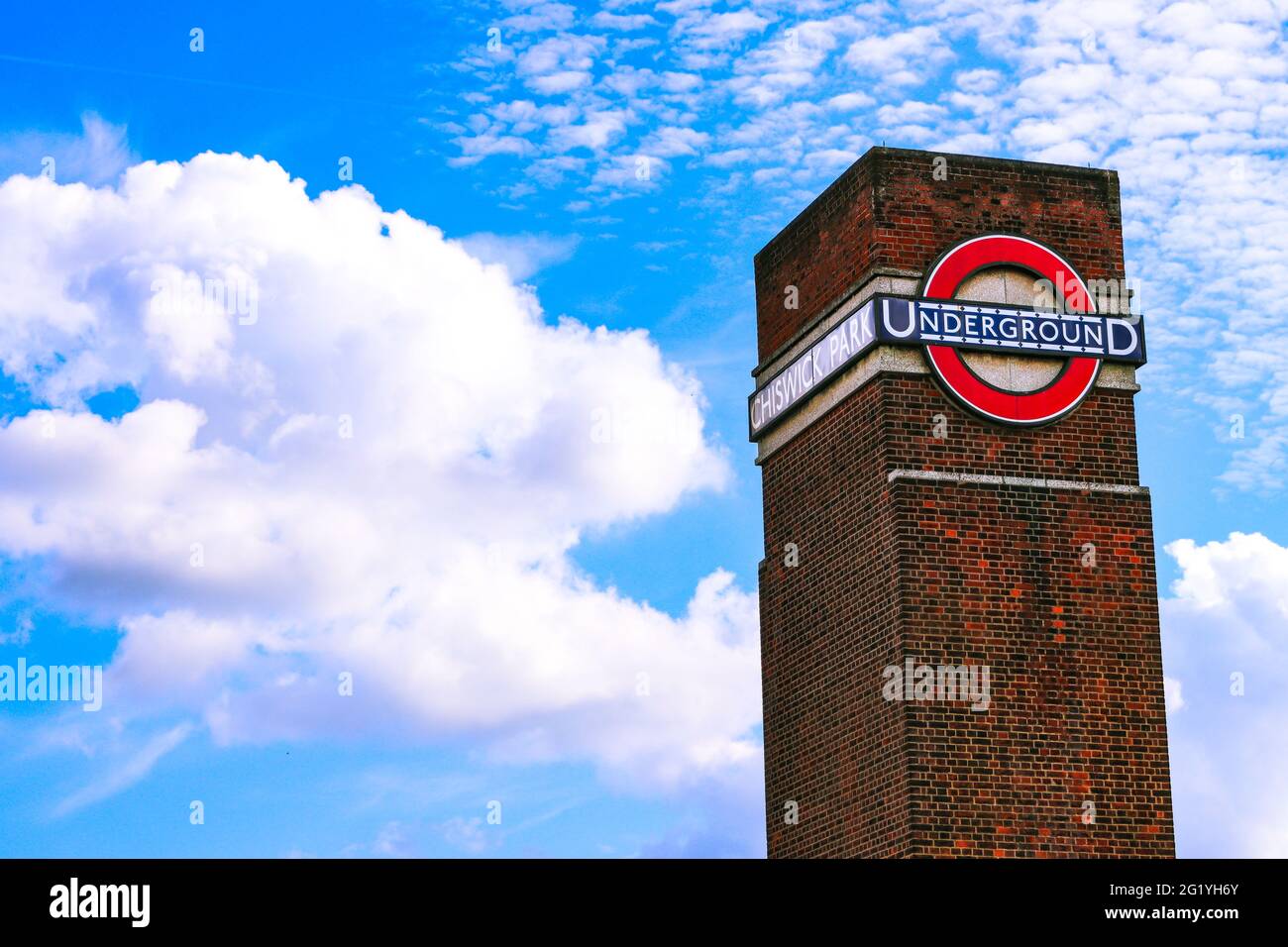 chiswick park underground station Stock Photo - Alamy