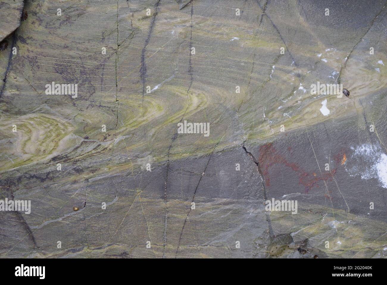 Plastic deformation rock hi-res stock photography and images - Alamy