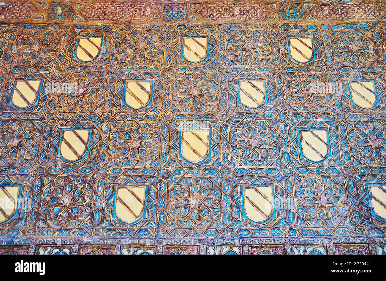 Plasterwork pattern hi-res stock photography and images - Alamy