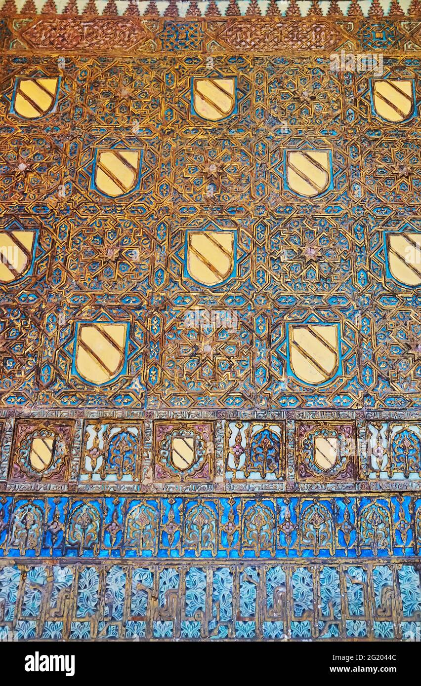 Plasterwork pattern hi-res stock photography and images - Alamy