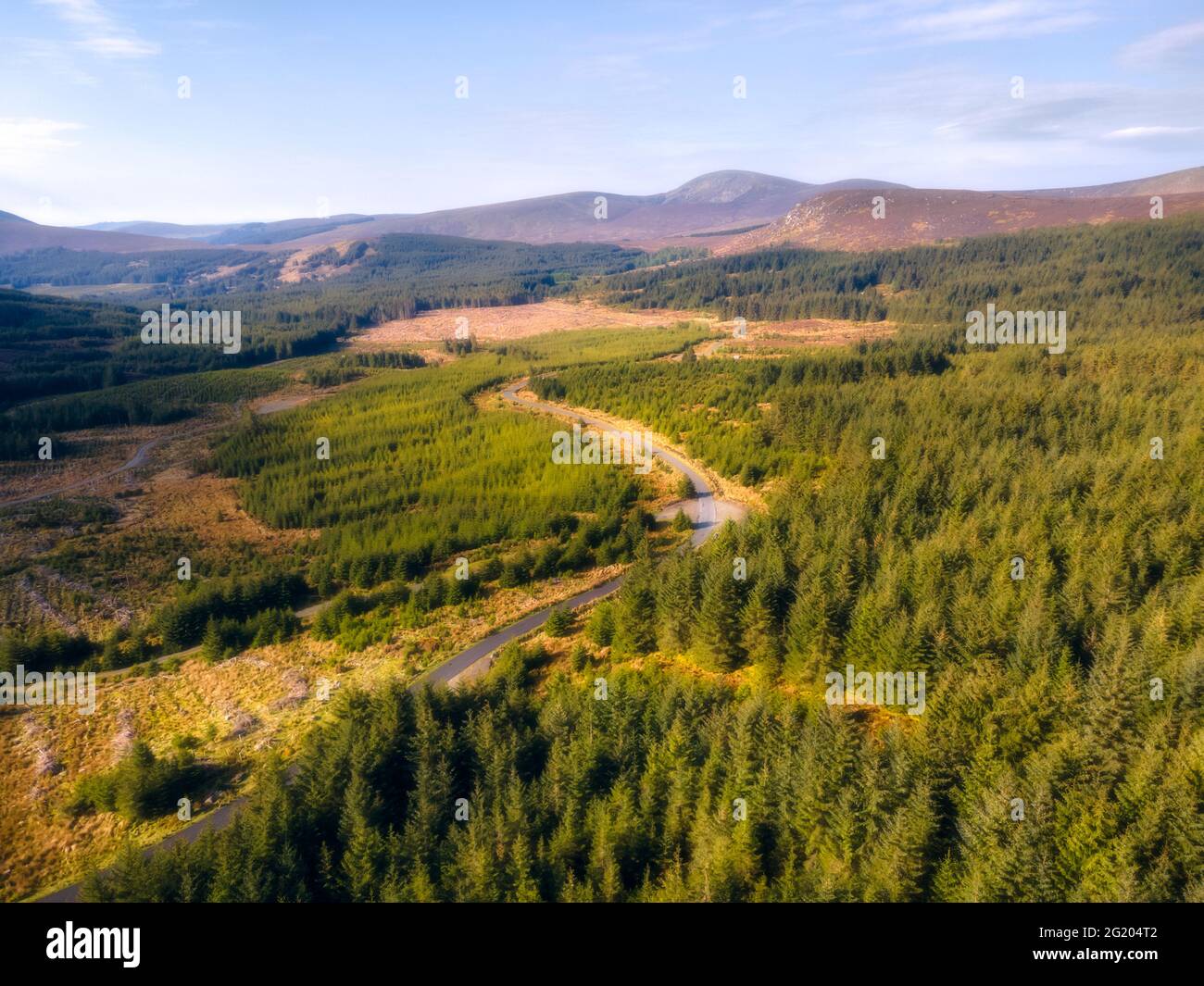 Wicklow Mountains National Park - Ireland Stock Photo - Alamy