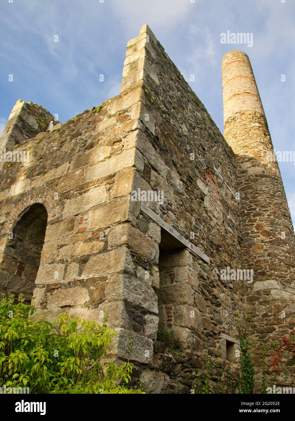 Wheal Peevor, Cornish Mine, Engine Pumping House. Industrial Heritage ...