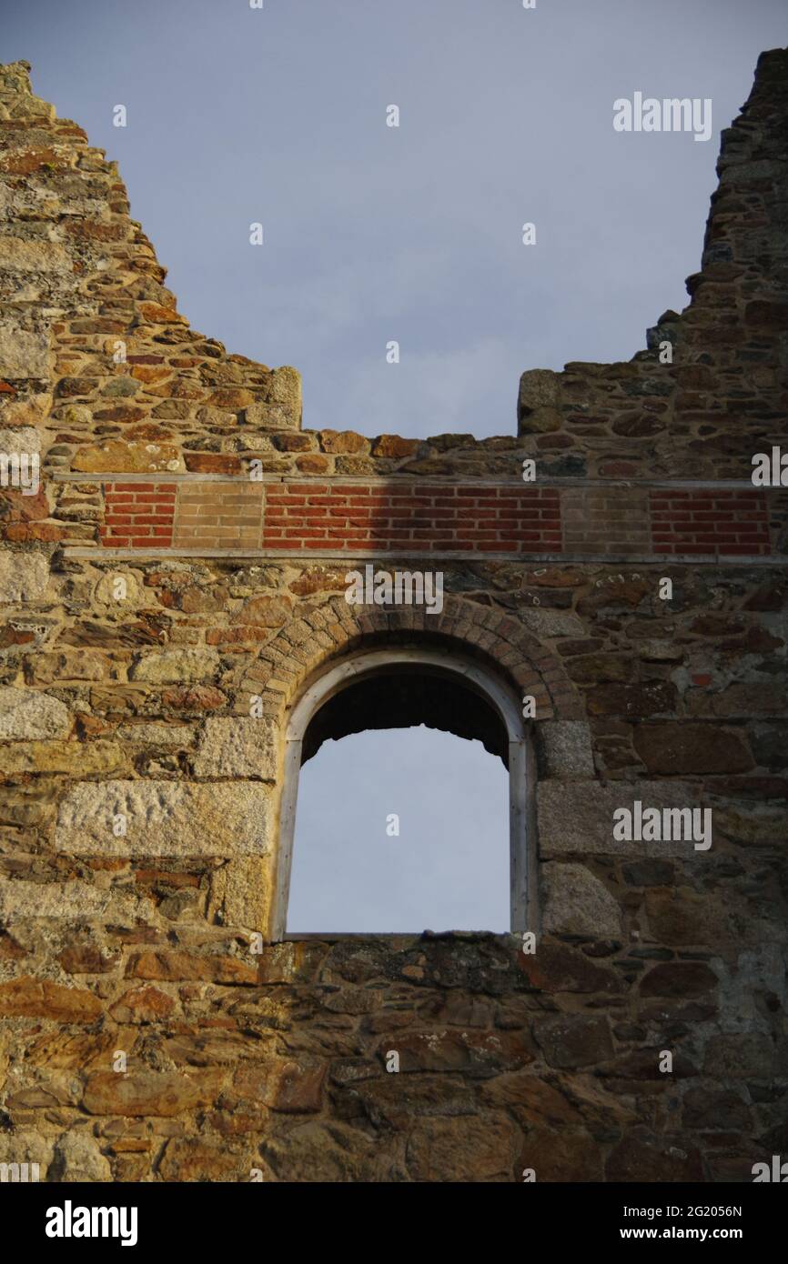 Wheal Peevor, Cornish Mine, Engine Pumping House. Industrial Heritage ...