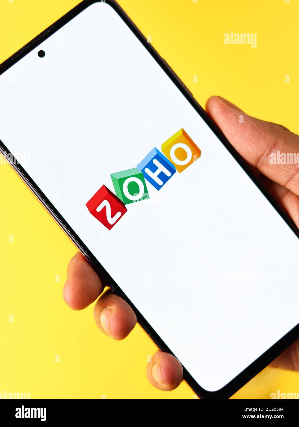 Zoho logo hi-res stock photography and images - Alamy