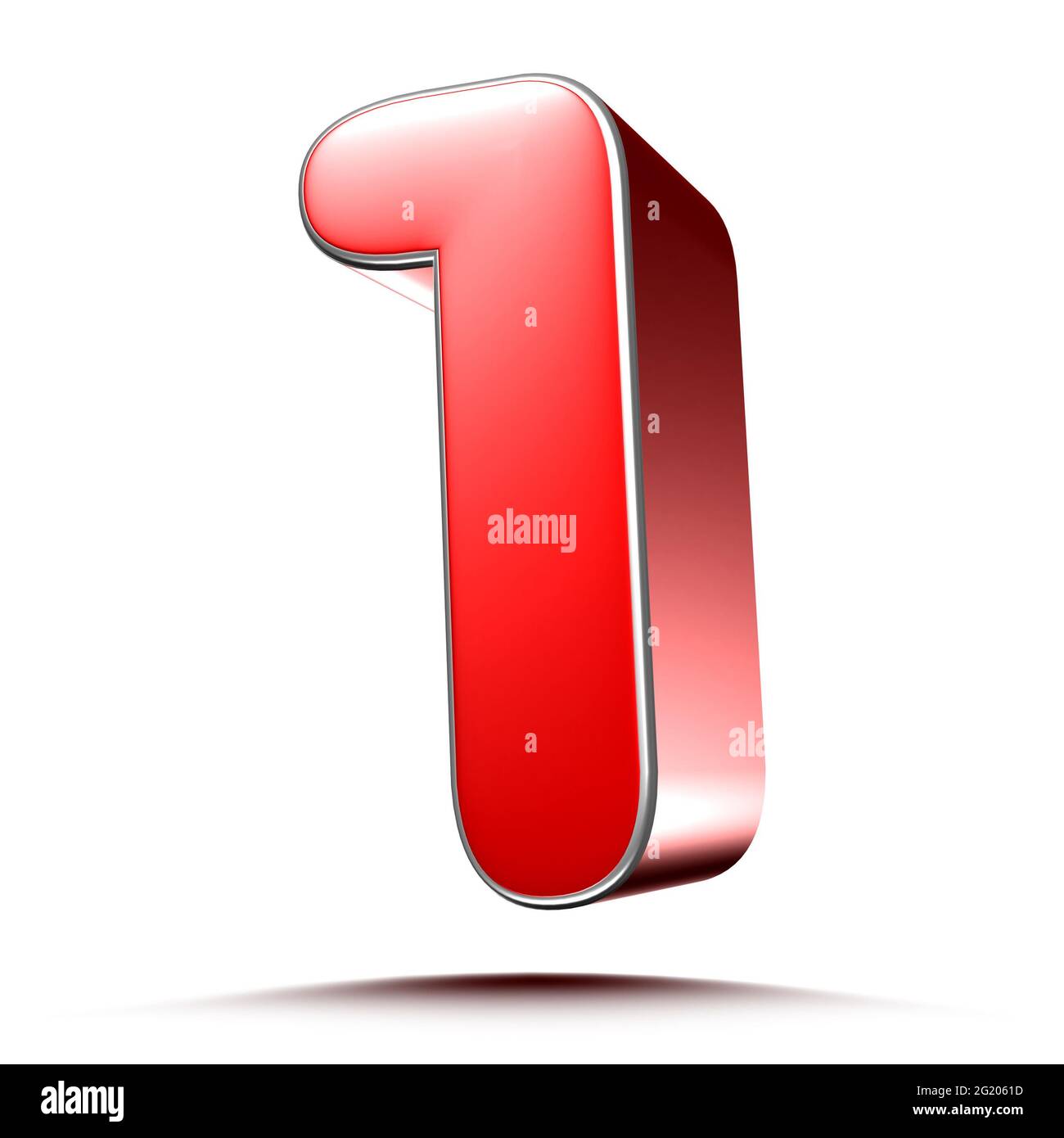 Red numbers 1 hi-res stock photography and images - Alamy