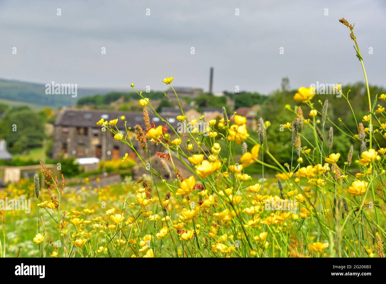 Old town hebden bridge hi-res stock photography and images - Alamy