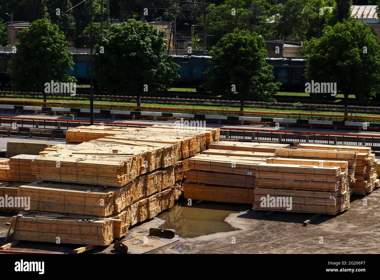 Lumber rail car hi-res stock photography and images - Alamy
