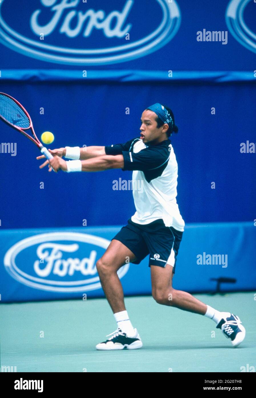 Moroccan tennis player Hicham Arazi, Australian Open 2000s Stock Photo ...