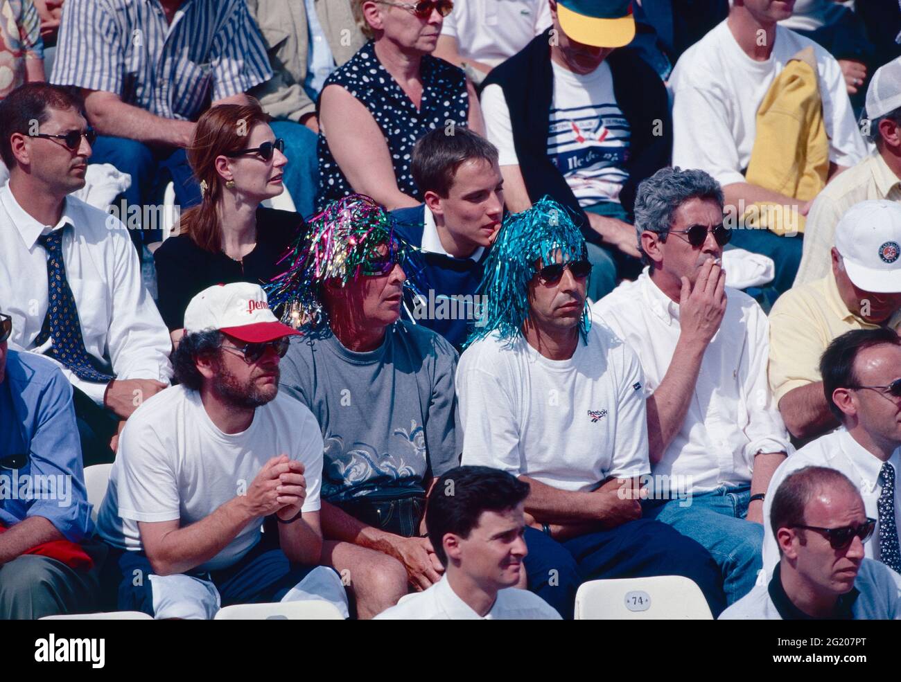 Roland garros spectators hi-res stock photography and images - Alamy