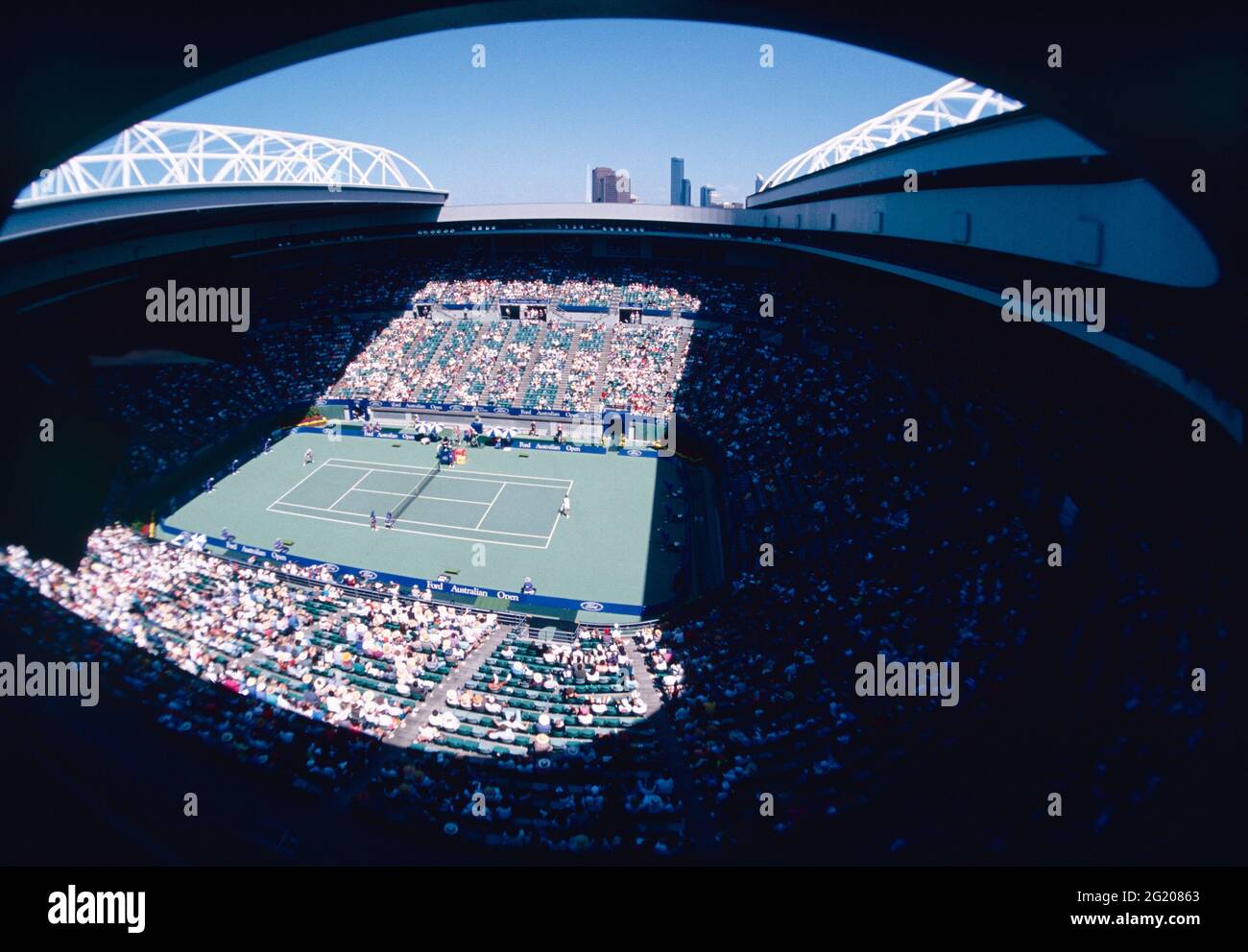 Australian open court view hi-res stock photography and images - Alamy