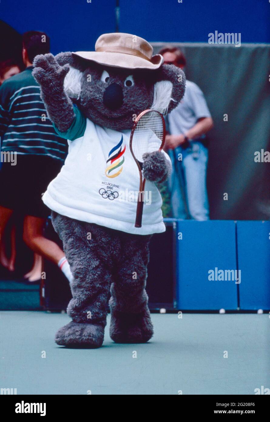Mappet at the Melbourne Olympics, Australia 1996 Stock Photo - Alamy