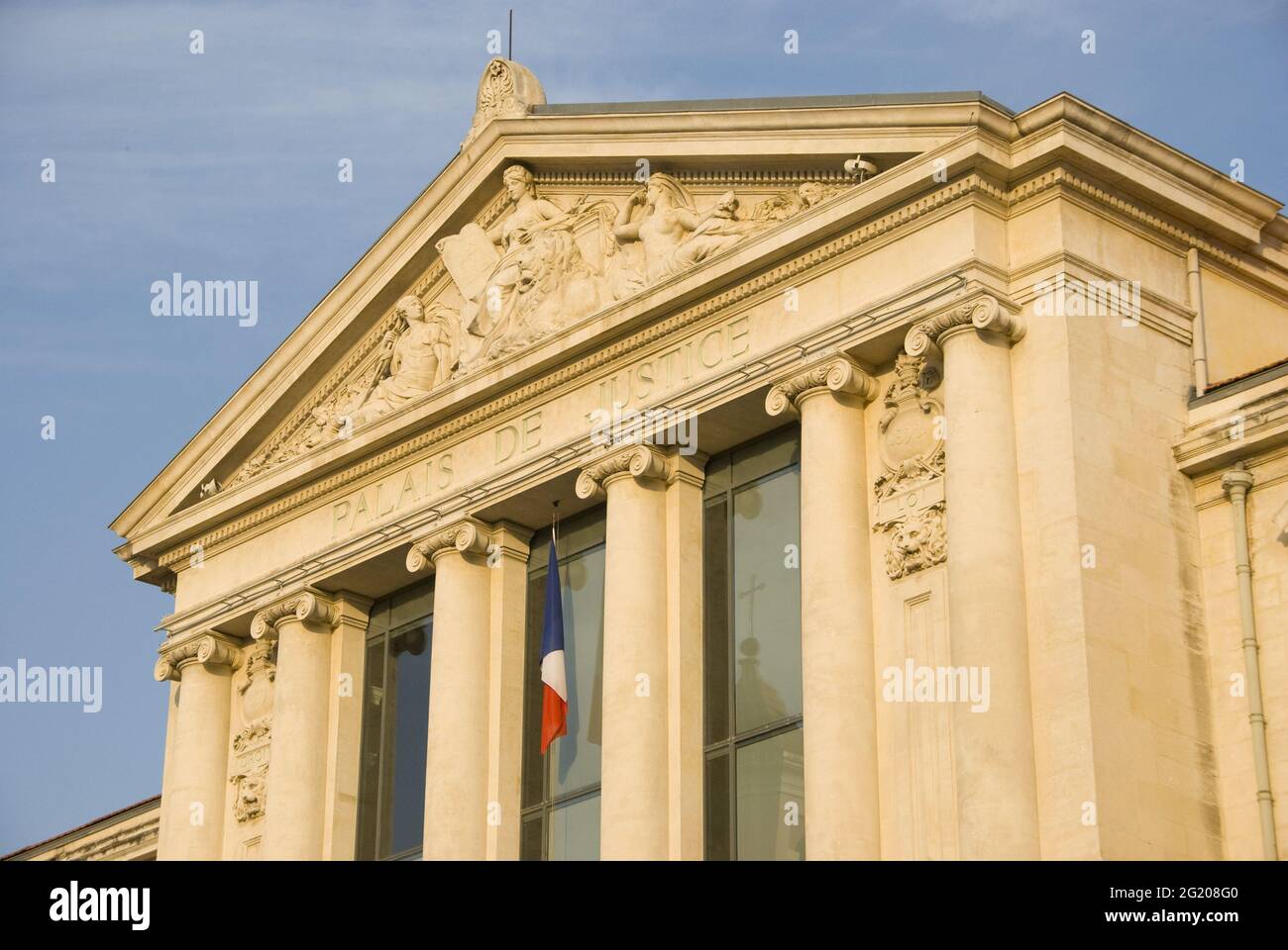 Palace of Justice in Nice, France Stock Photo - Alamy