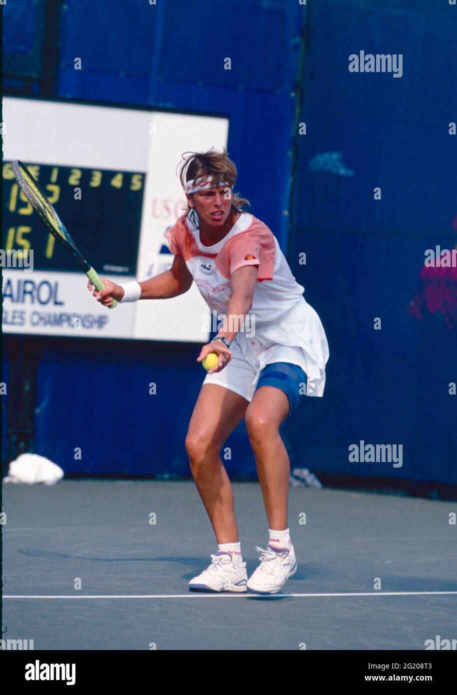 Dutch tennis player Nicole Jagerman, US Open 1993 Stock Photo - Alamy