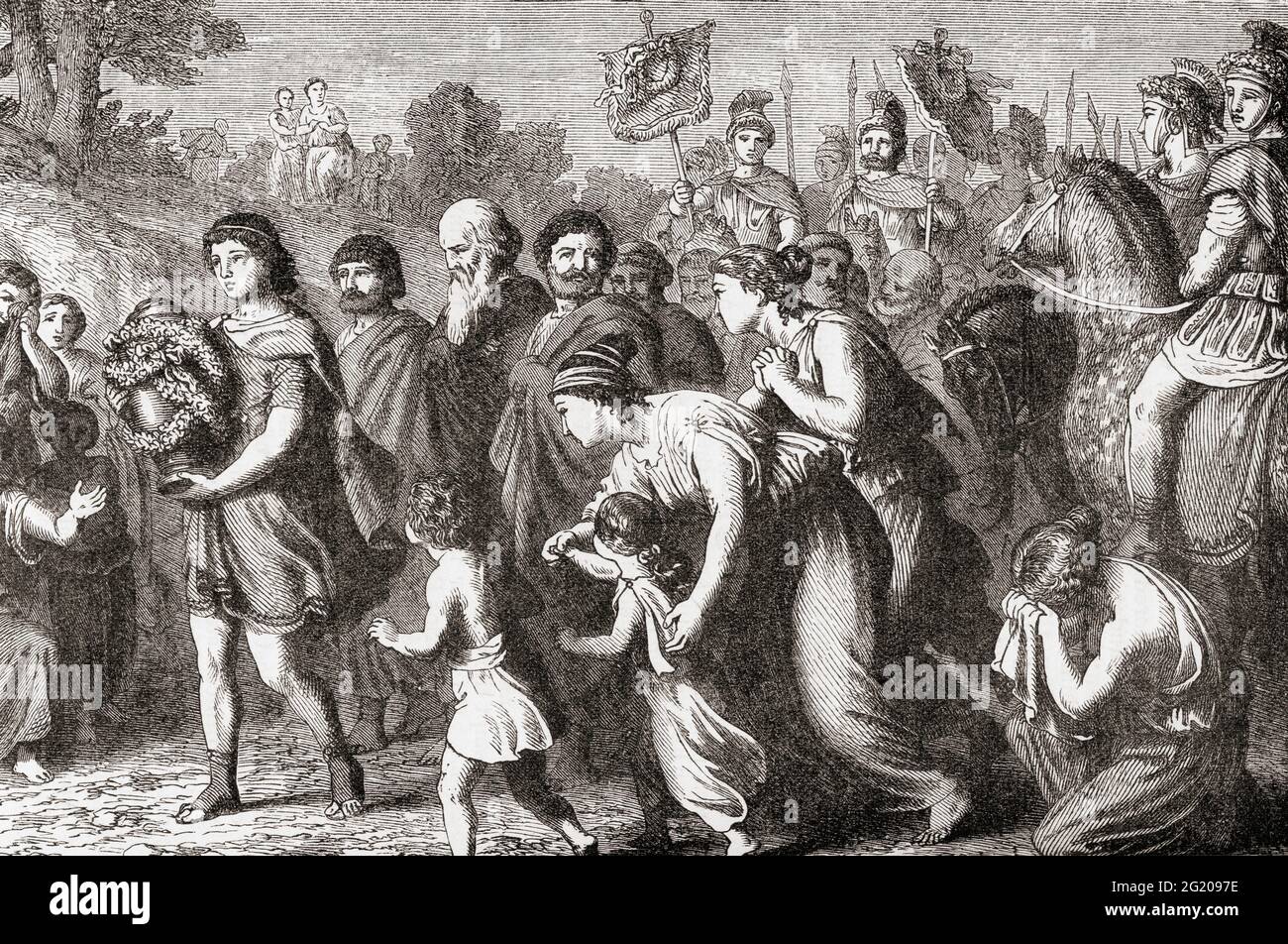 Greek funeral rites hi-res stock photography and images - Alamy