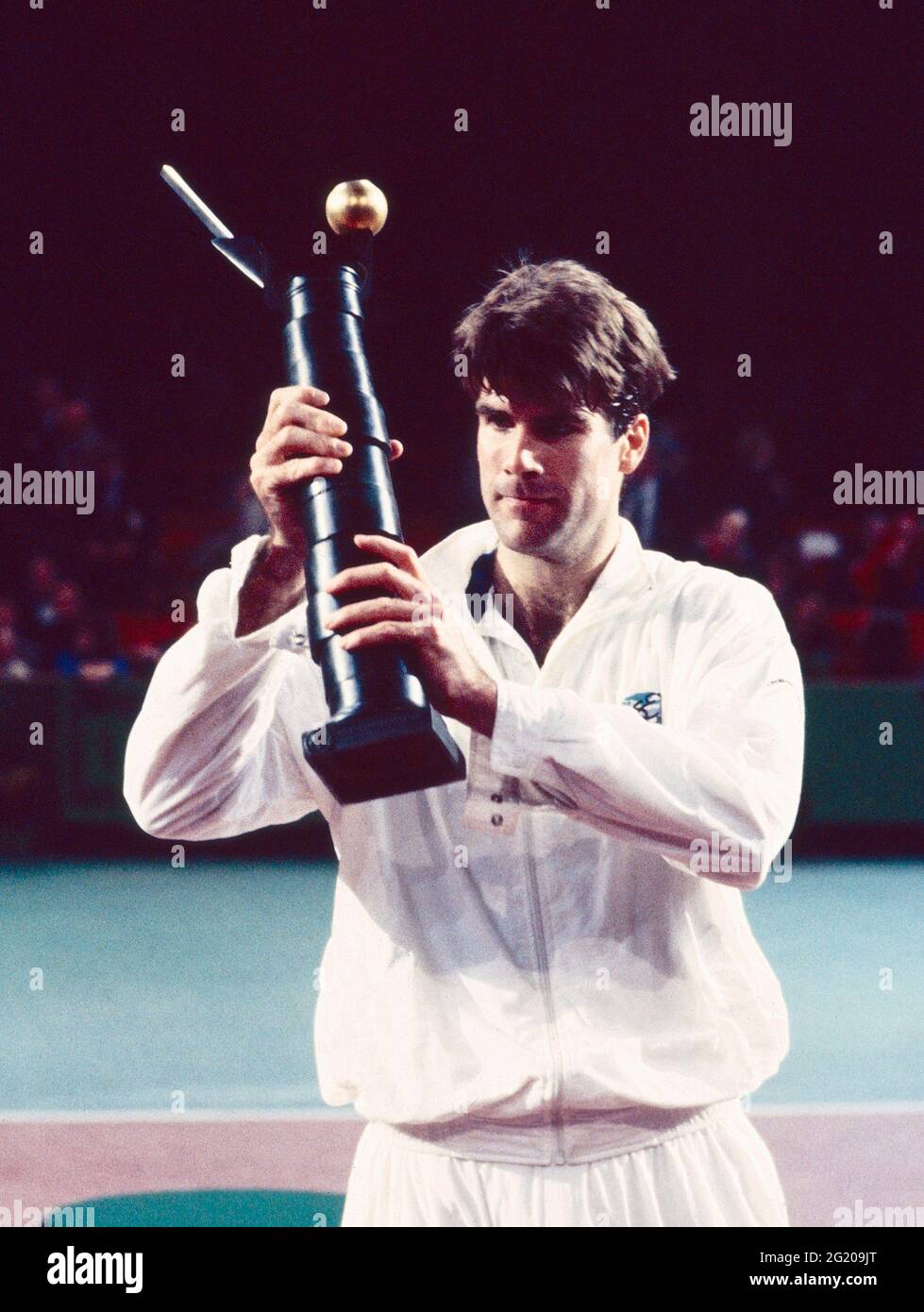 American tennis player Tim Mayotte, 1980s Stock Photo - Alamy