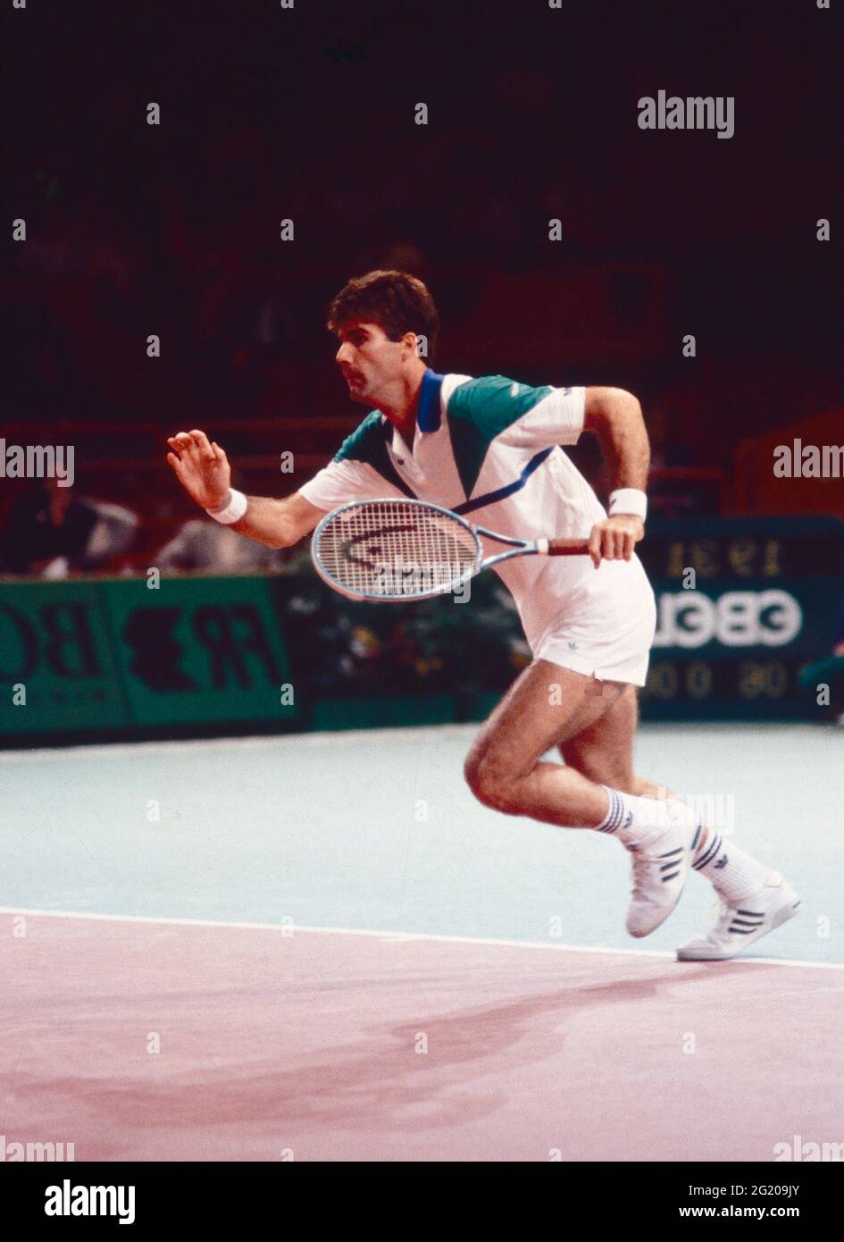 American tennis player Tim Mayotte, 1980s Stock Photo - Alamy
